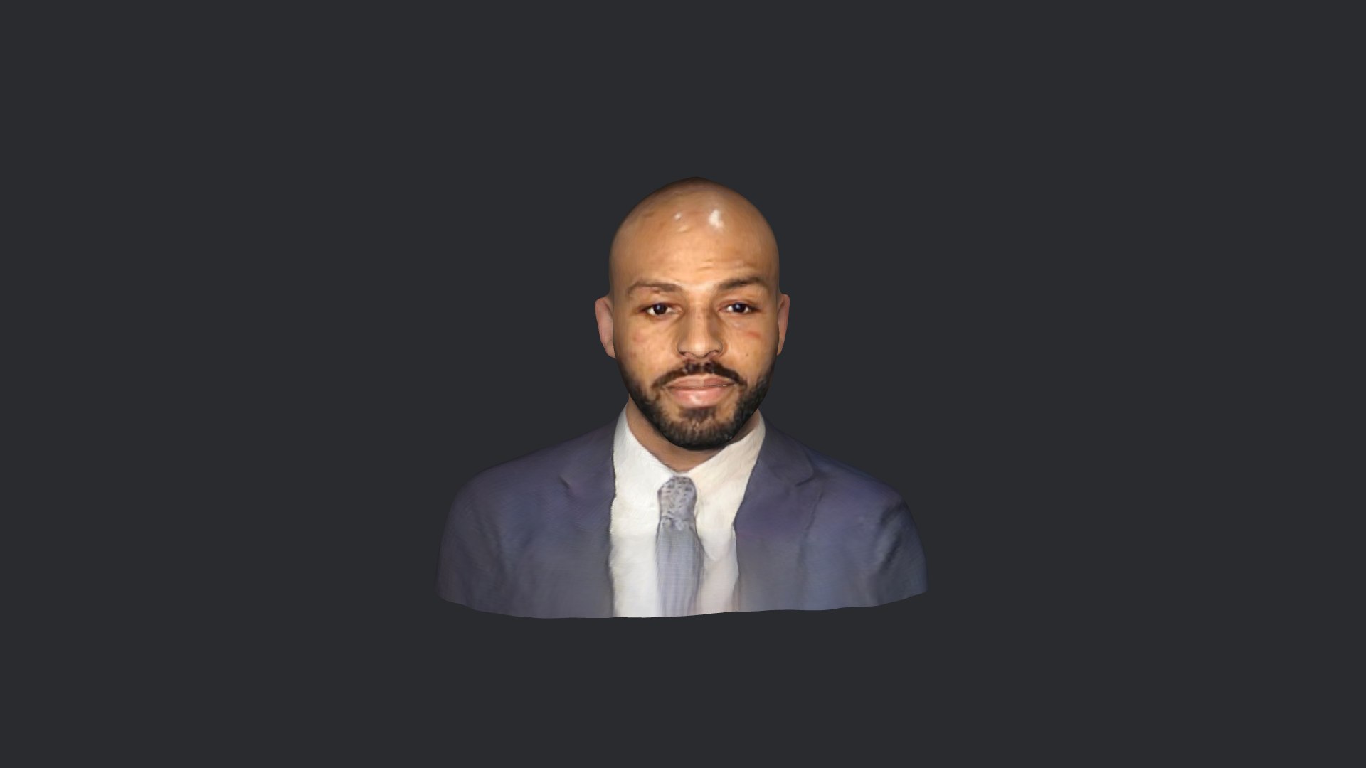 Jon Jones -Realistic Bust Head Ready 3D Model - TurboSquid 1873661