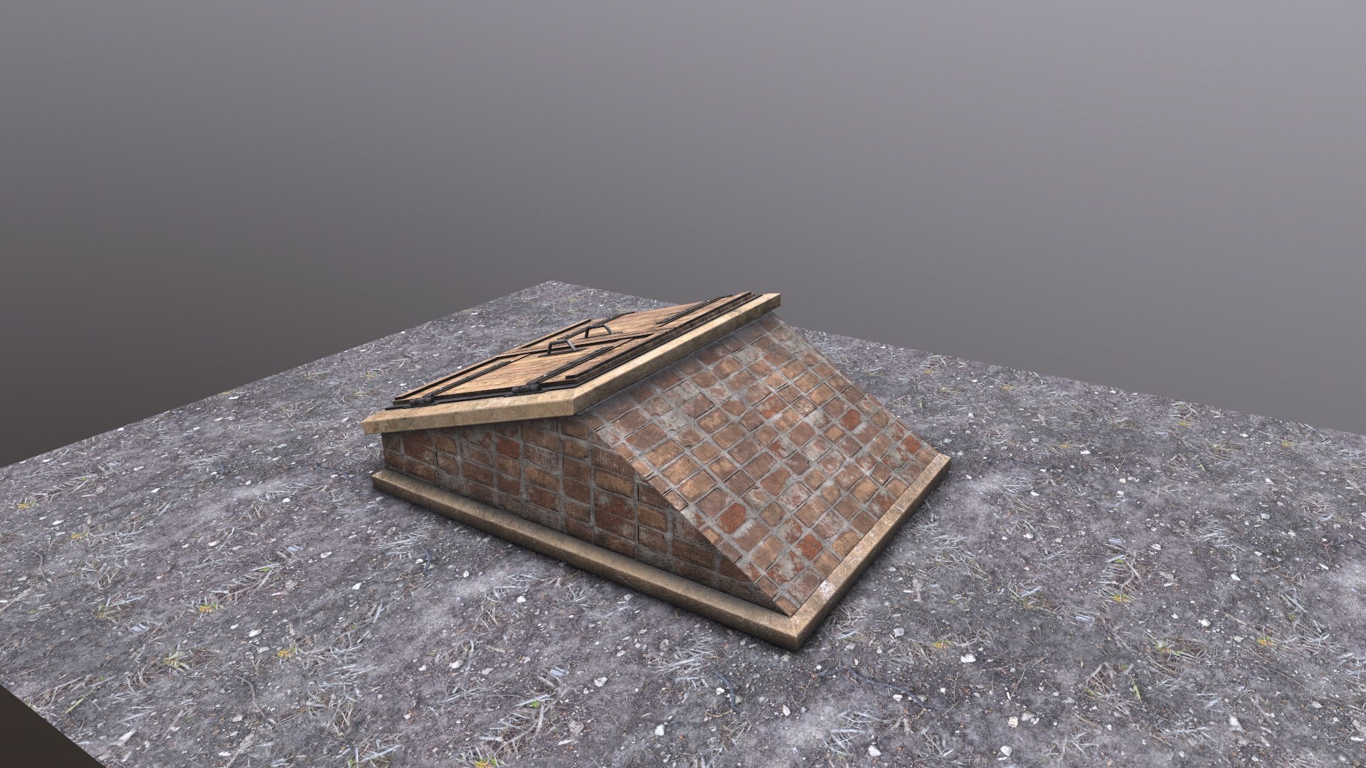 3D Basement Entrance And Basement Environment - TurboSquid 1762821