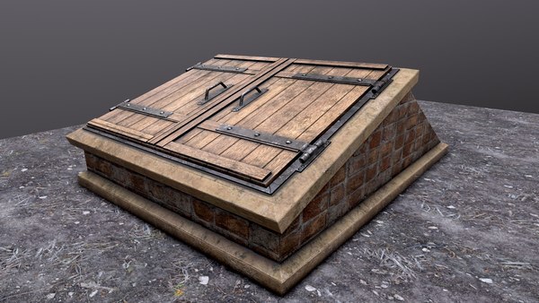3D Basement Entrance and Basement Environment - TurboSquid 1762821