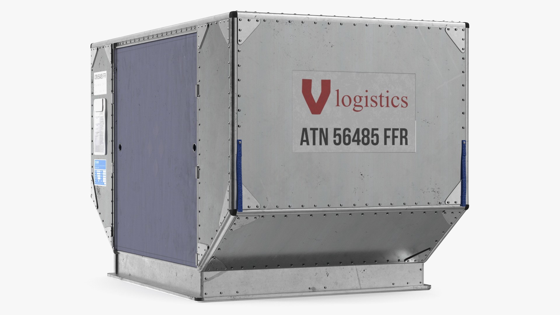 Old Airport Cargo Container 3D Model - TurboSquid 2063877