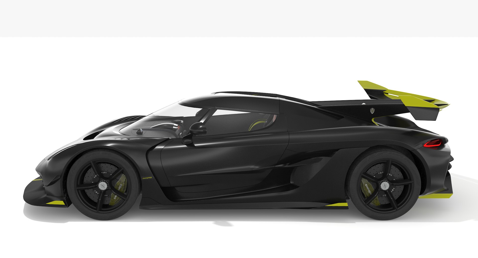3D Koenigsegg Jesko Absolut Carbon - TurboSquid 2327374