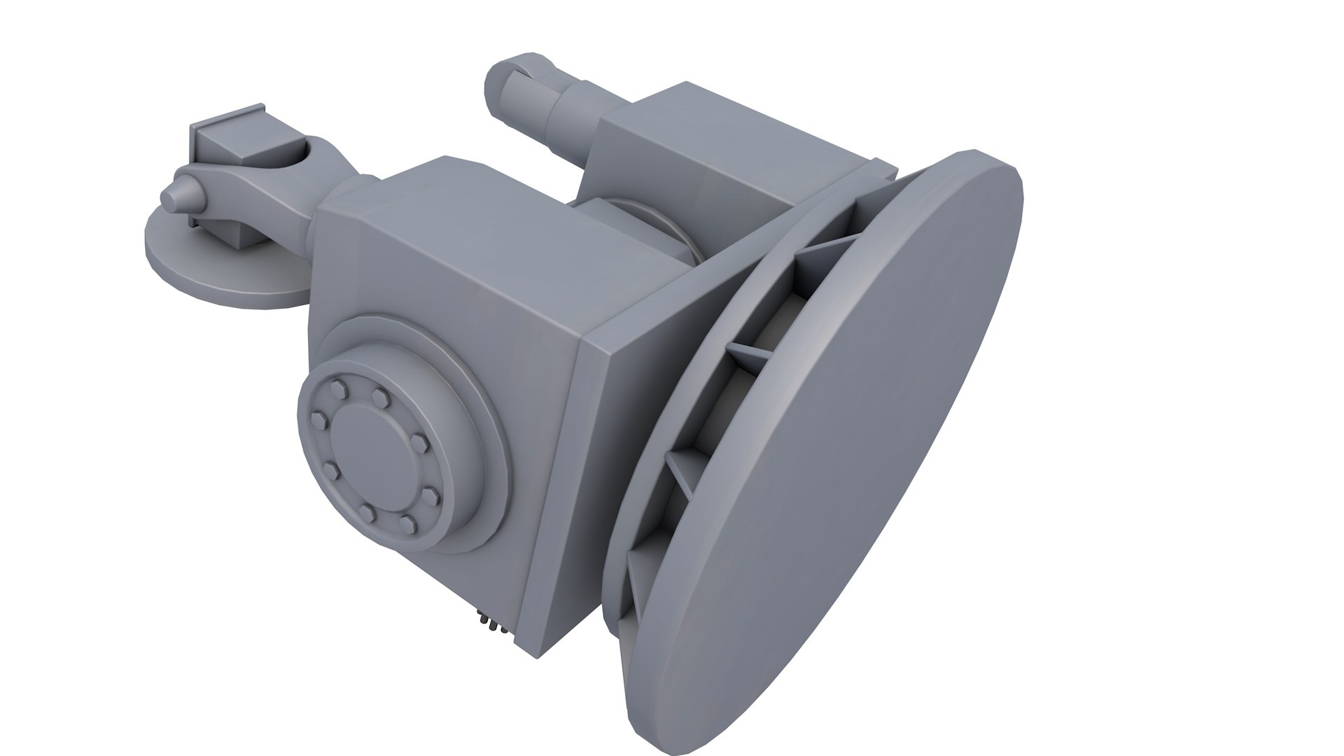 Type 1130 11-Barrel 30mm CIWS Model - TurboSquid 2368650