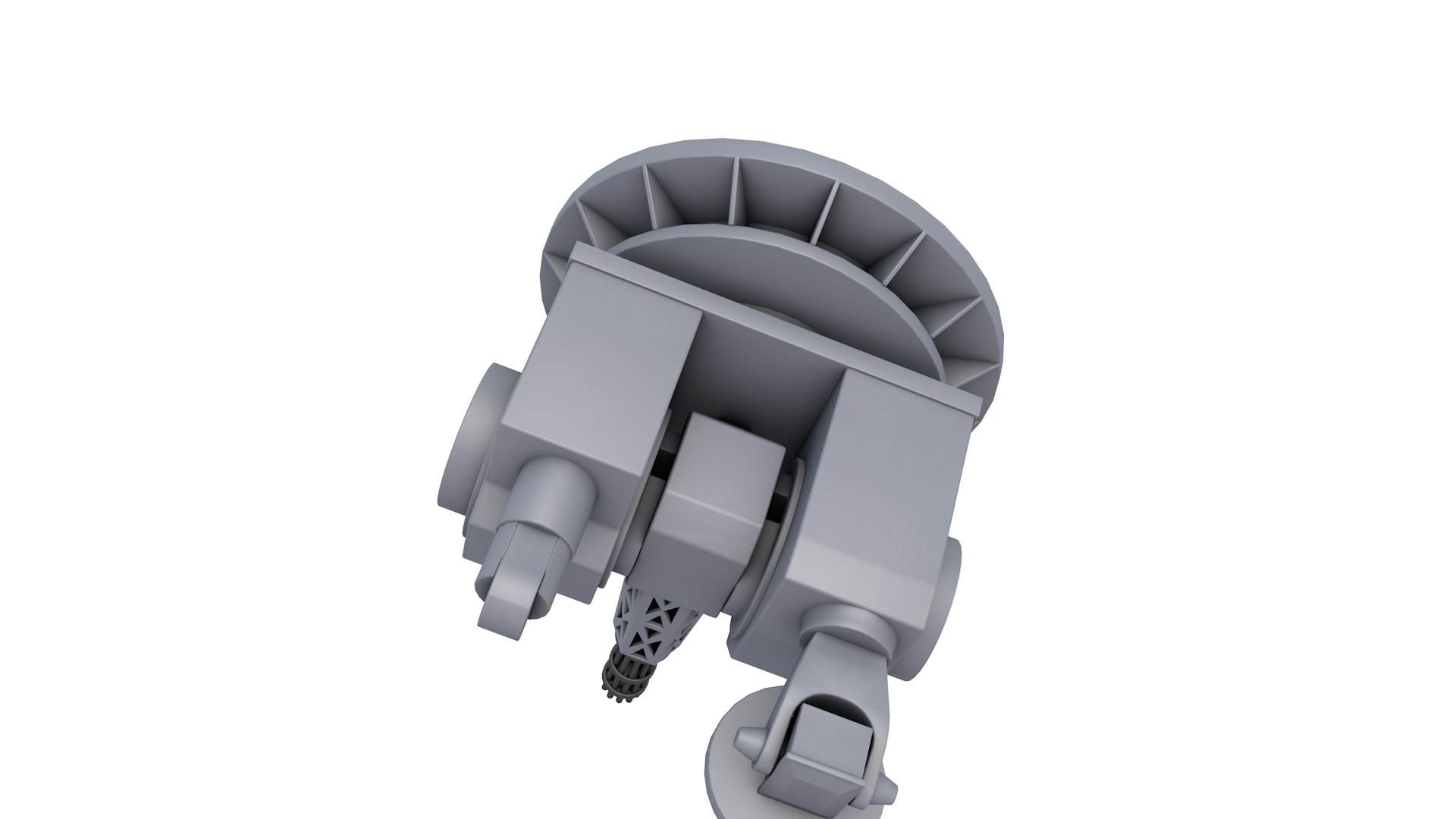 Type 1130 11-Barrel 30mm CIWS Model - TurboSquid 2368650