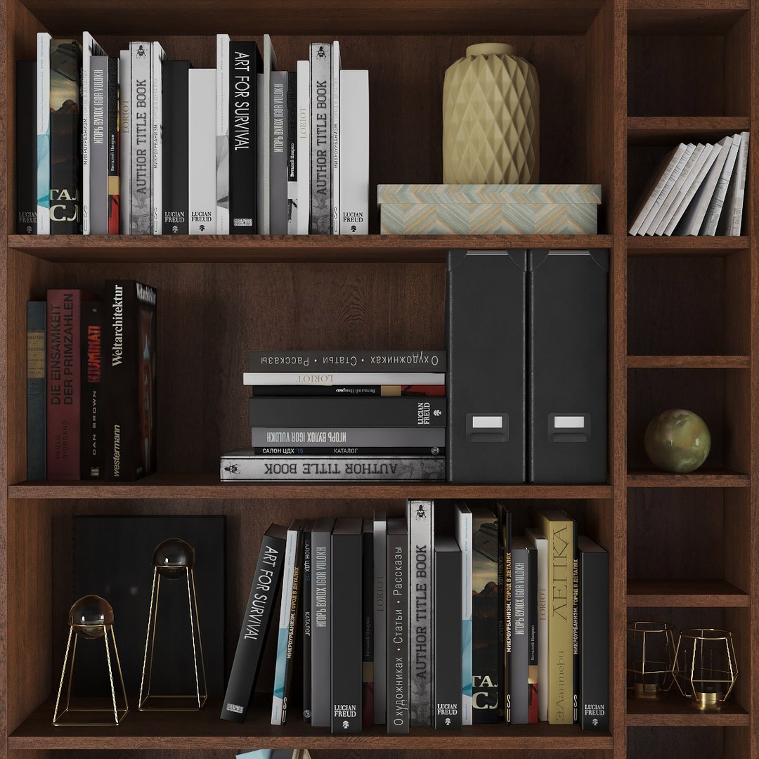 3D Bookcase Billy Gnedby Ikea - TurboSquid 1416806