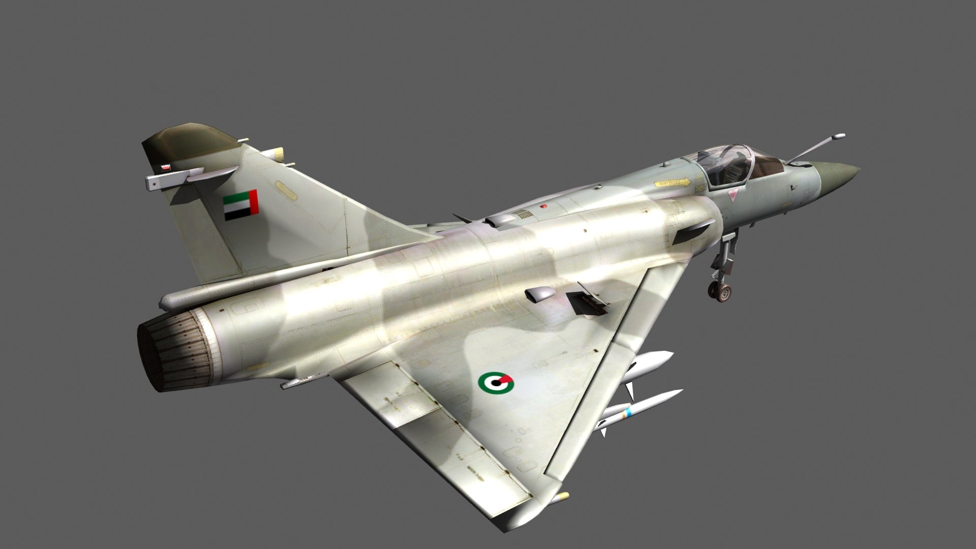 Mirage 2000 UAE 3D - TurboSquid 1848528