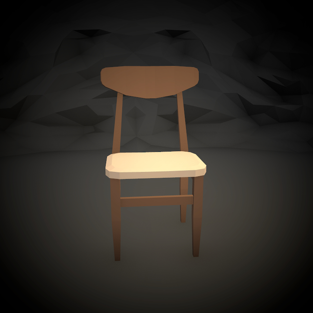 3D Simple Chair - TurboSquid 1195024