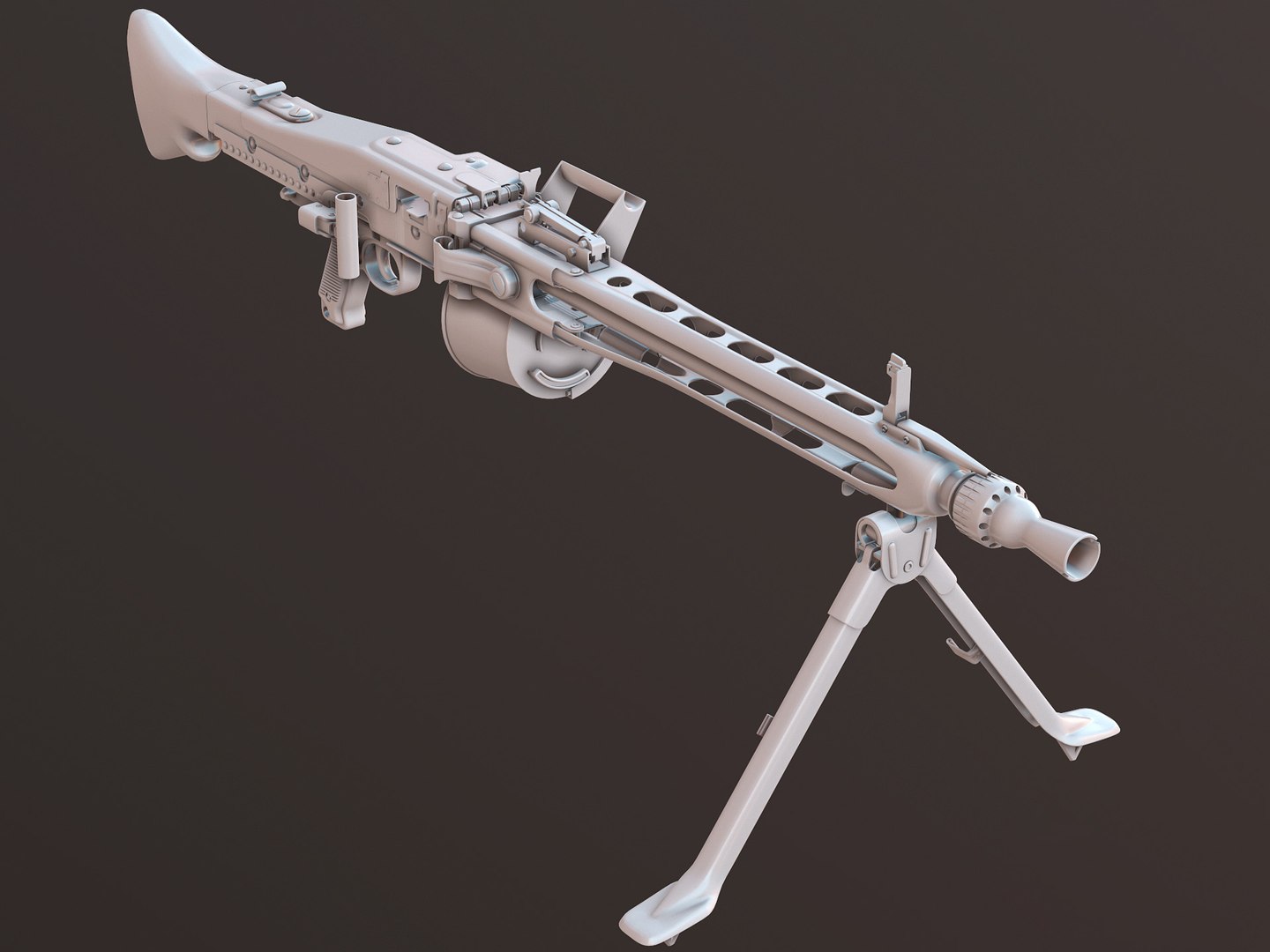 MG3 3D Model - TurboSquid 1936884