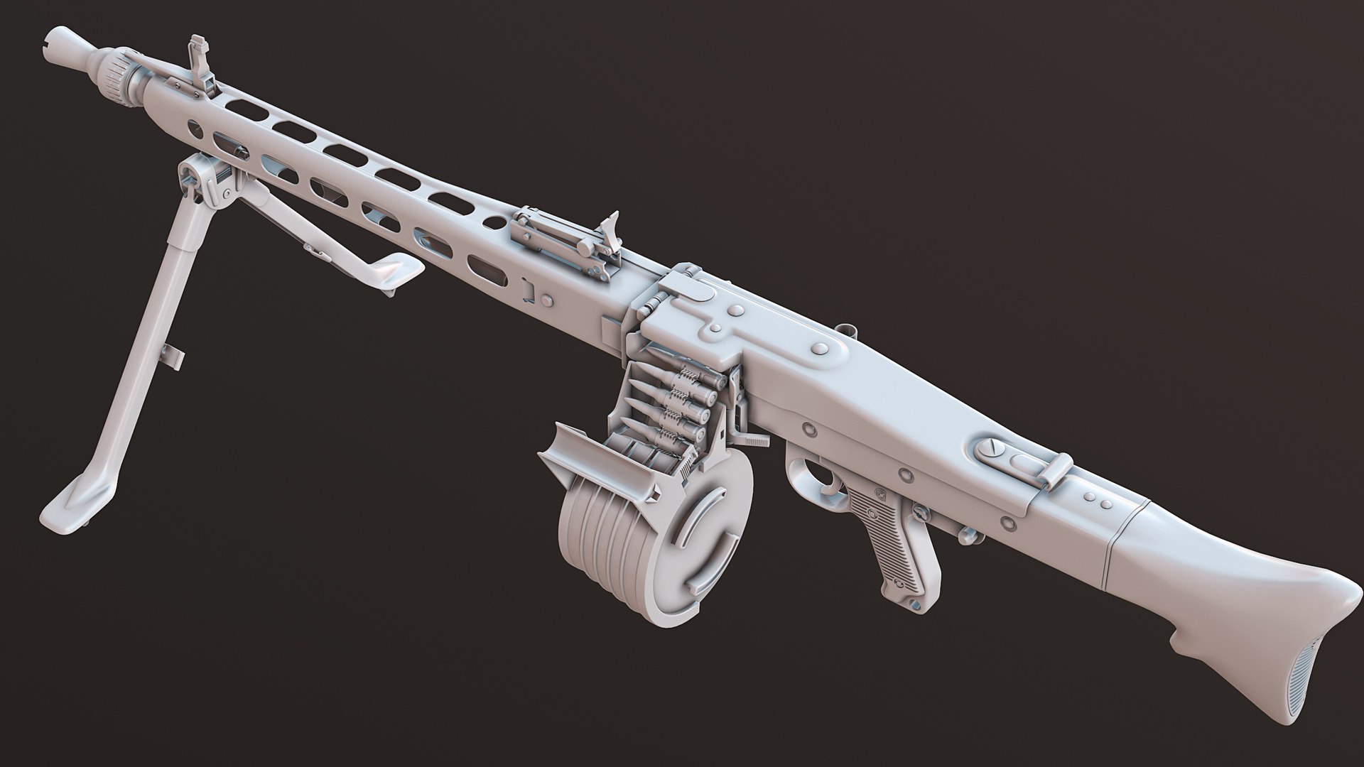 MG3 3D Model - TurboSquid 1936884