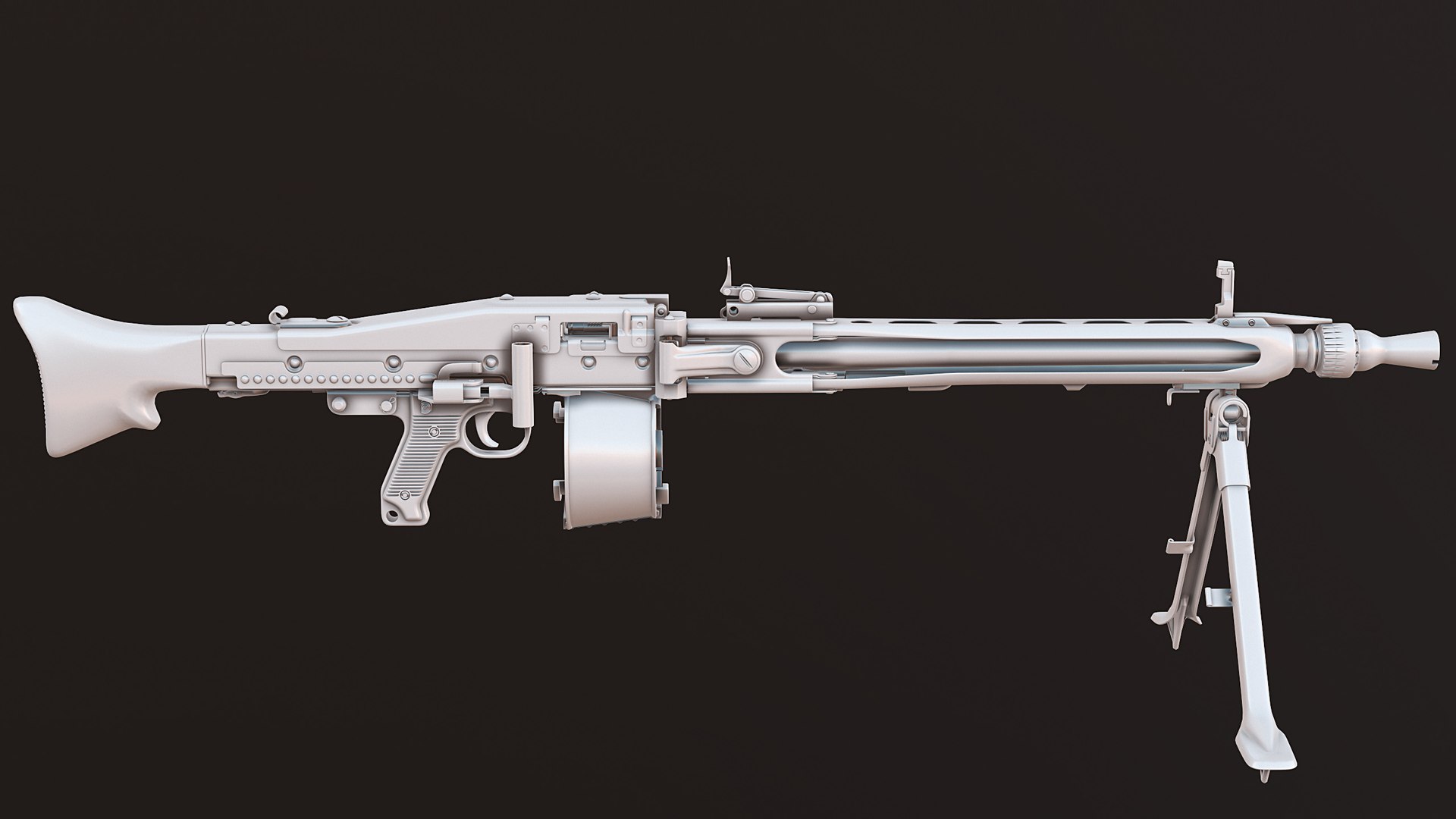 MG3 3D Model - TurboSquid 1936884