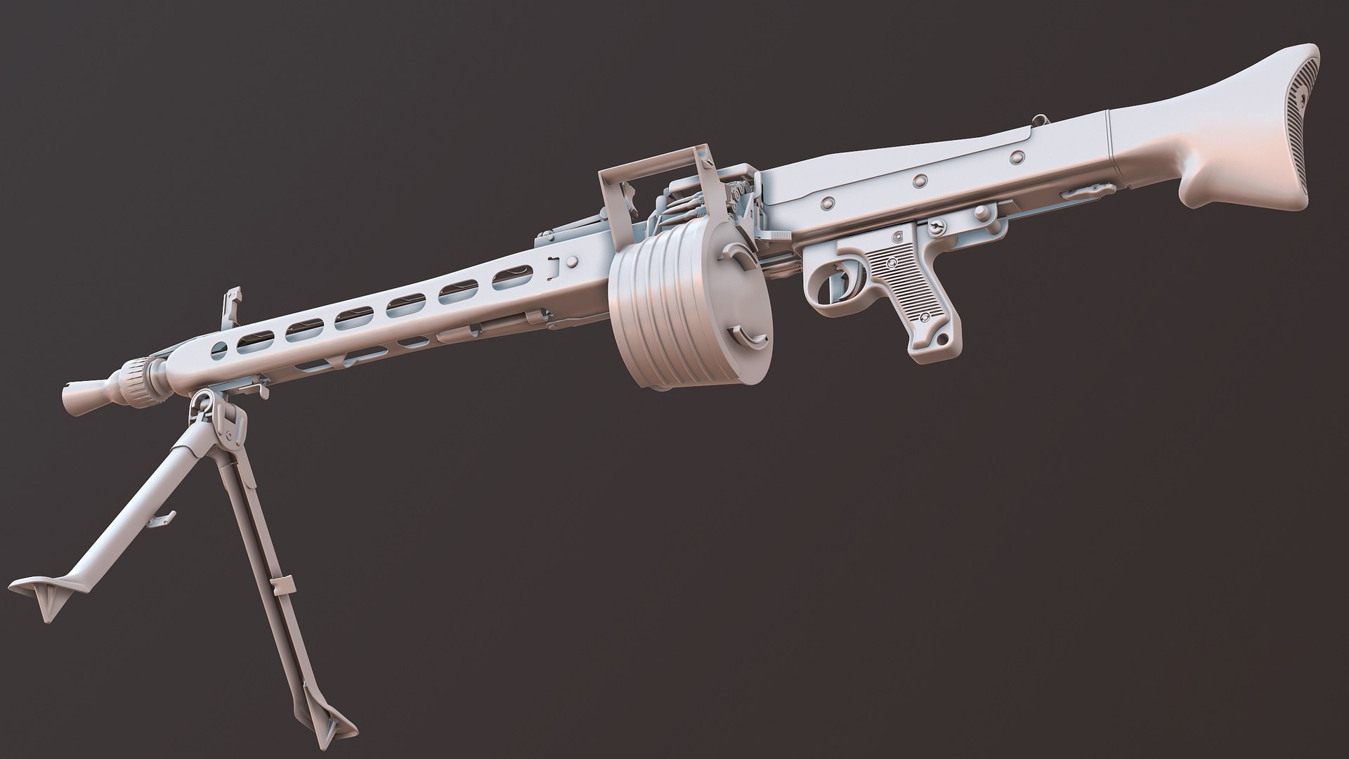 MG3 3D Model - TurboSquid 1936884