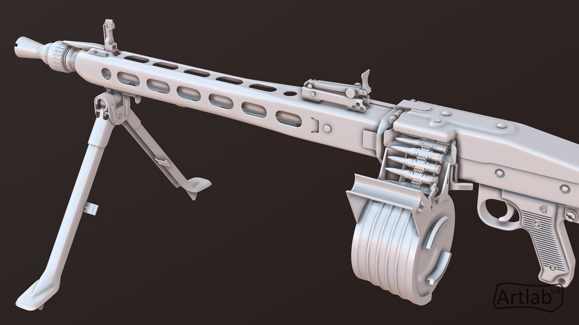 MG3 3D Model - TurboSquid 1936884