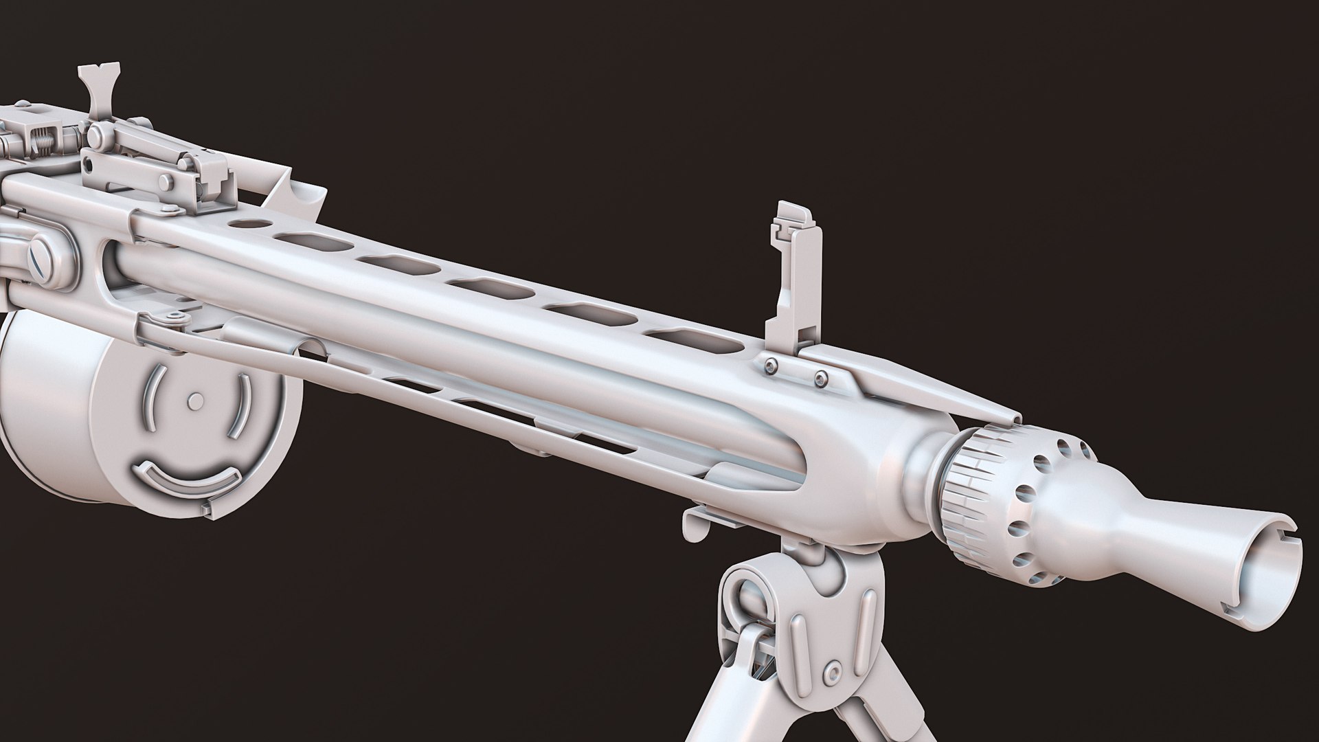 MG3 3D Model - TurboSquid 1936884