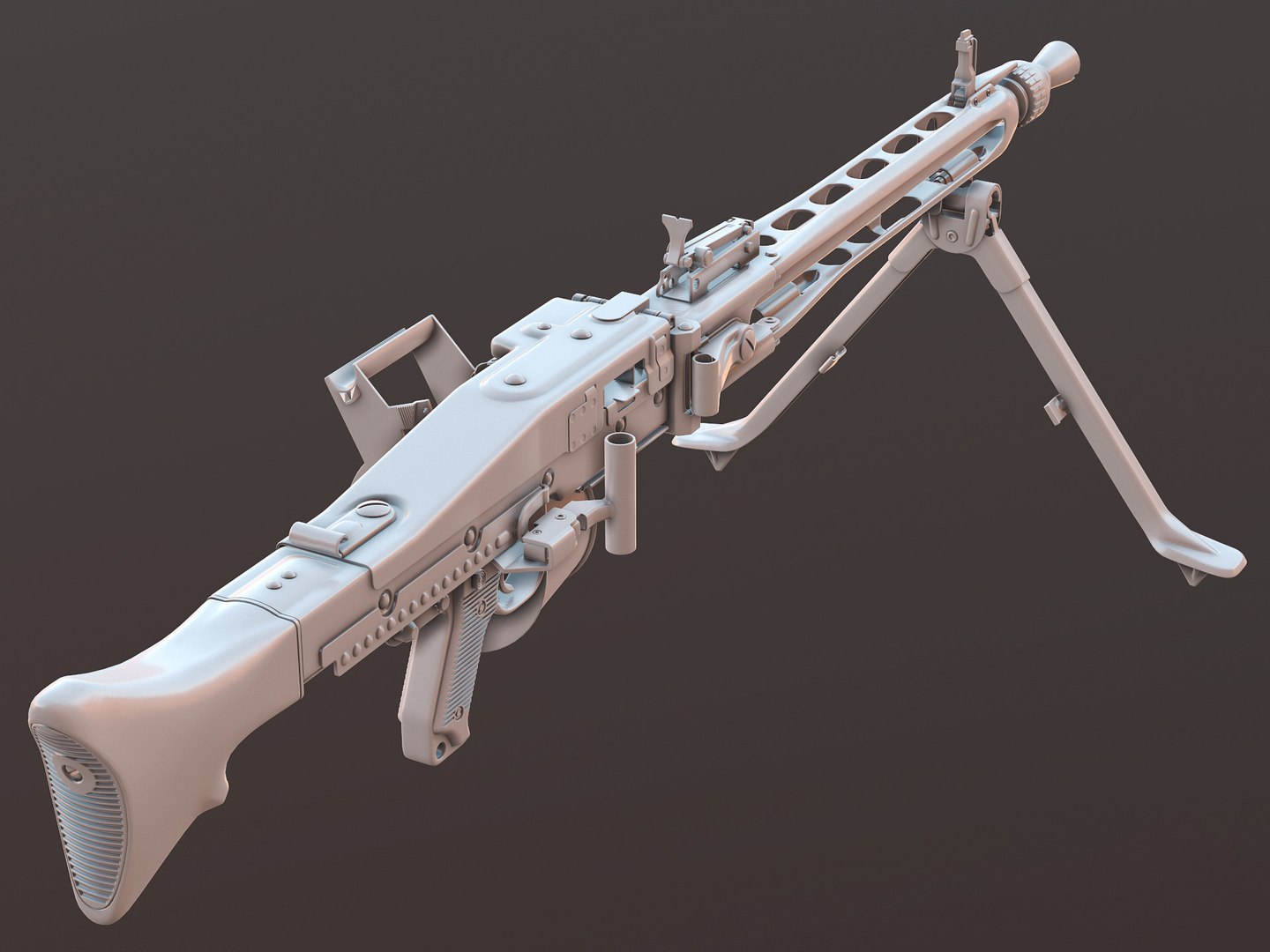 MG3 3D Model - TurboSquid 1936884