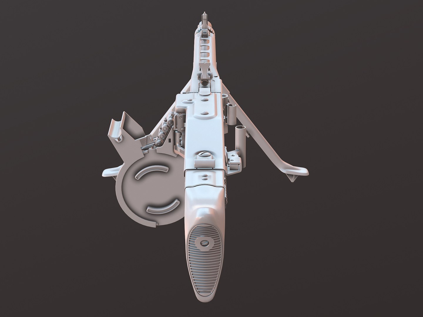 MG3 3D Model - TurboSquid 1936884