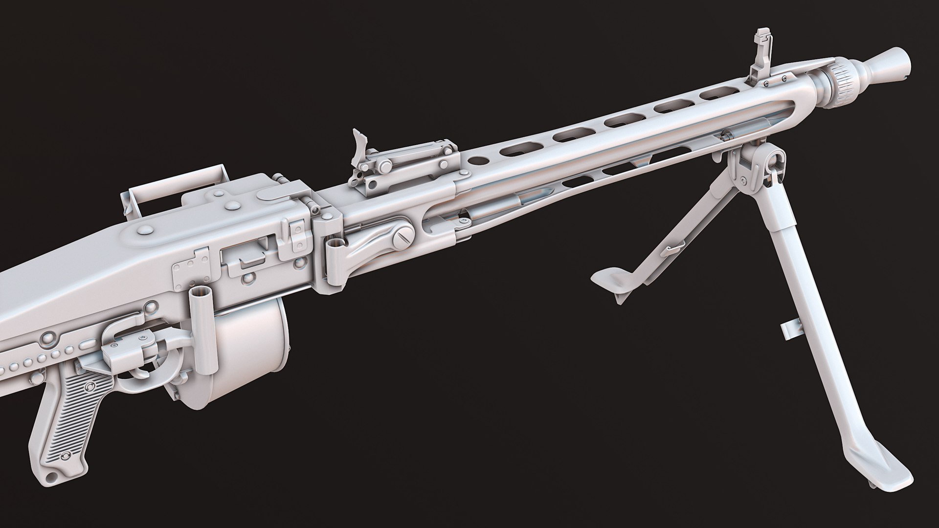 MG3 3D Model - TurboSquid 1936884