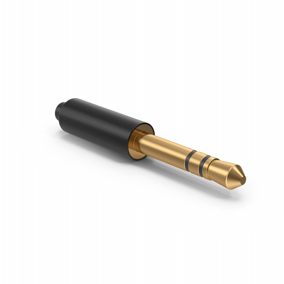3D Aux Audio Cable - TurboSquid 2187587