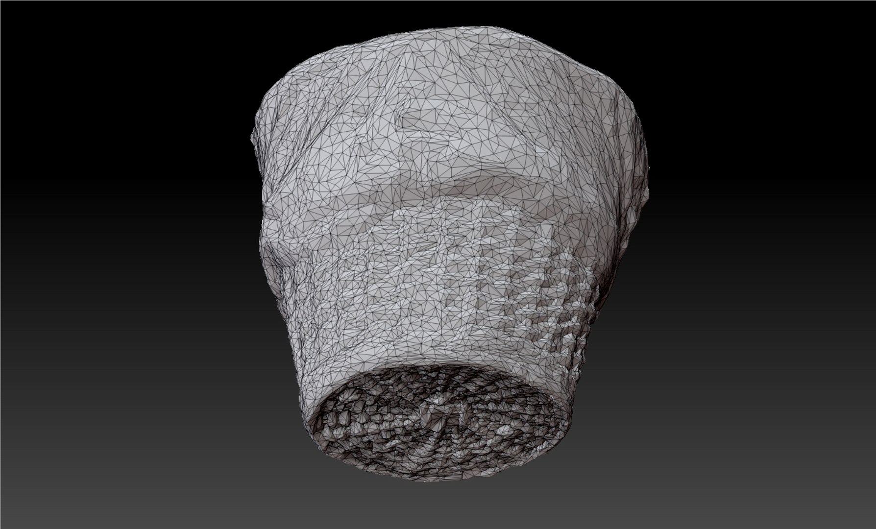 Waste paper basket 3D model - TurboSquid 1524901