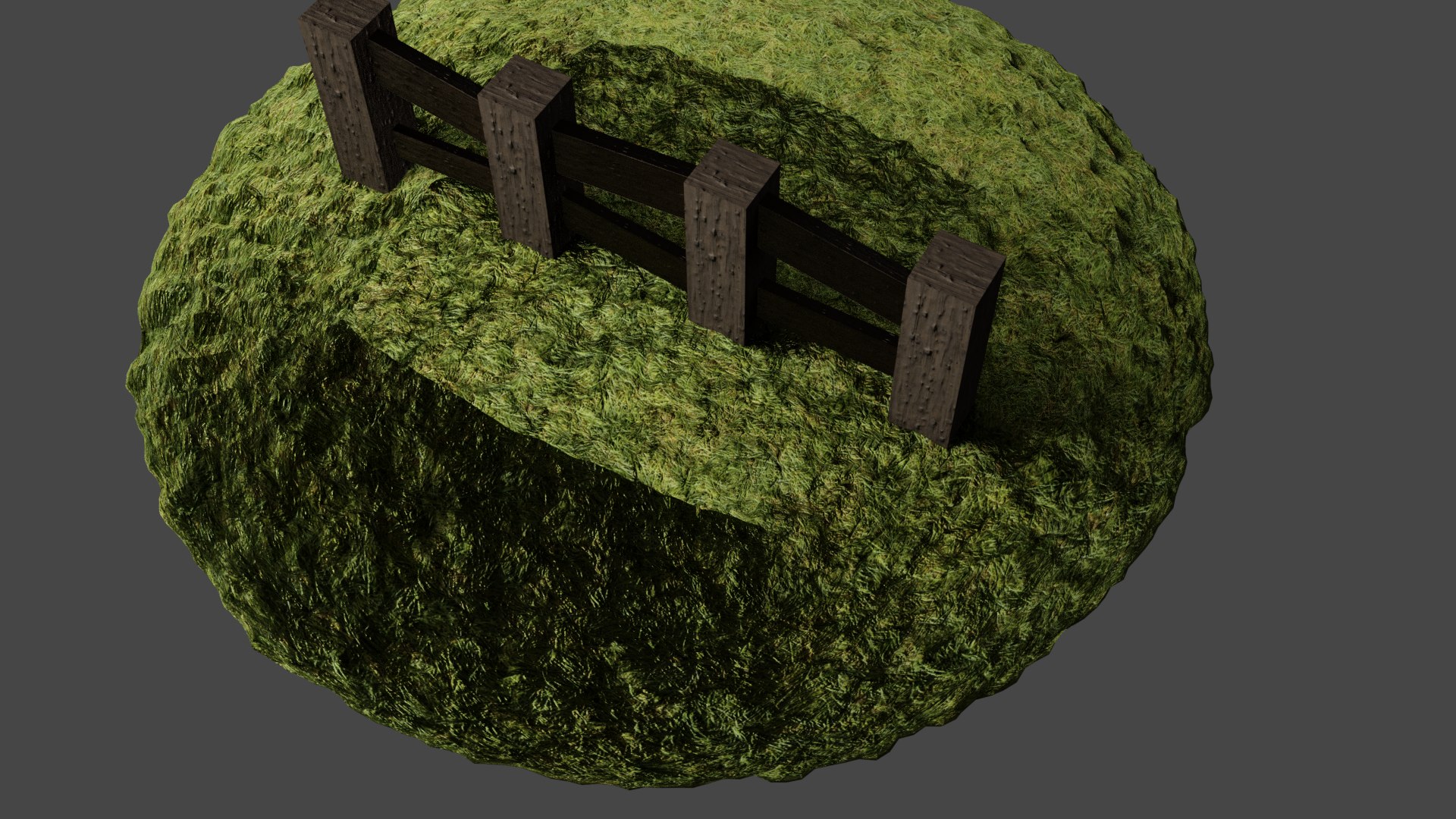 3D Fence Blender - TurboSquid 1349779