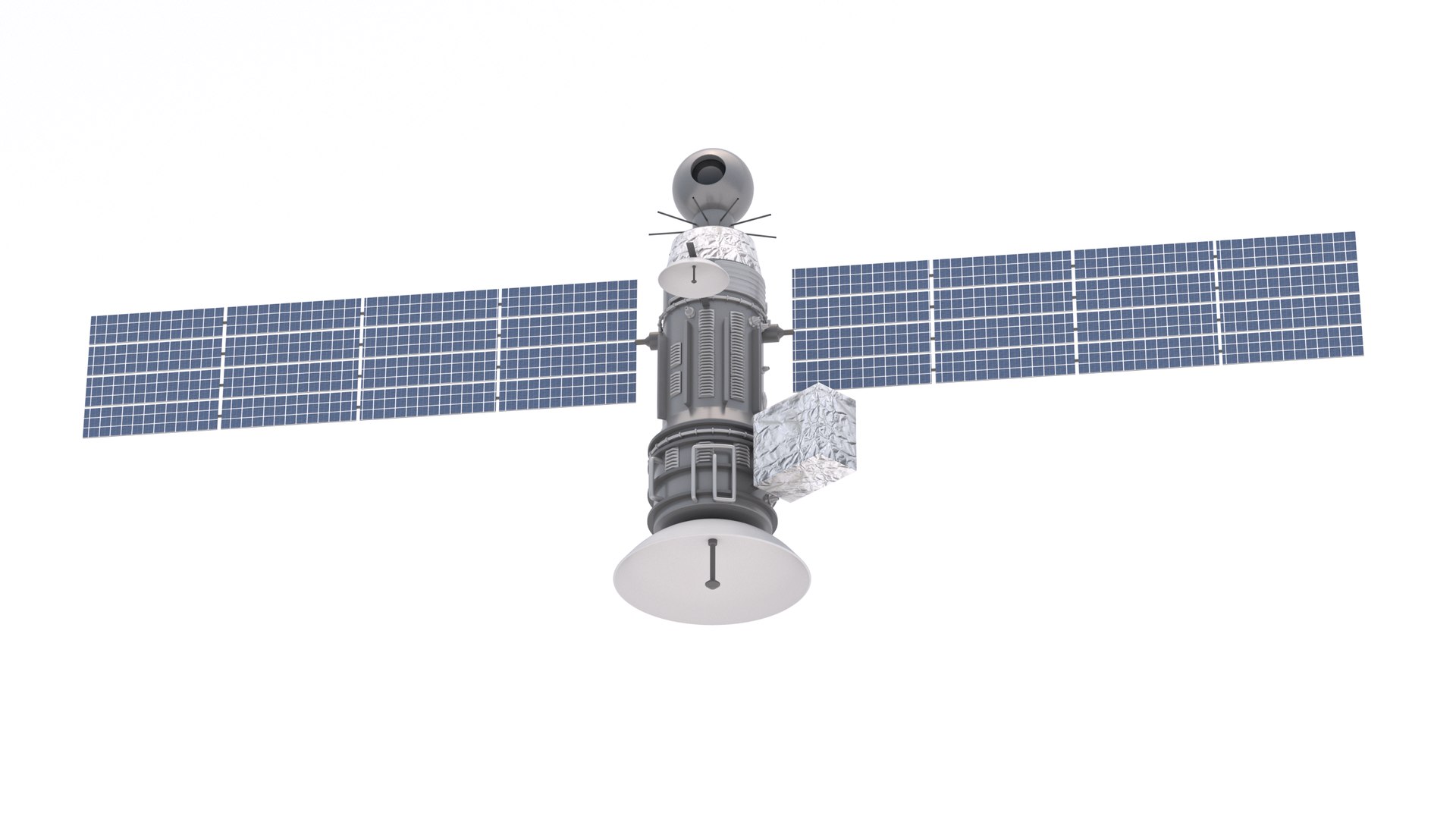 Weather Satellite 1 3D Model - TurboSquid 2282884