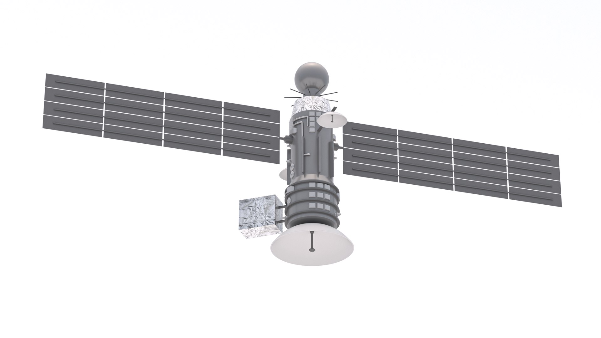 Weather Satellite 1 3D Model - TurboSquid 2282884