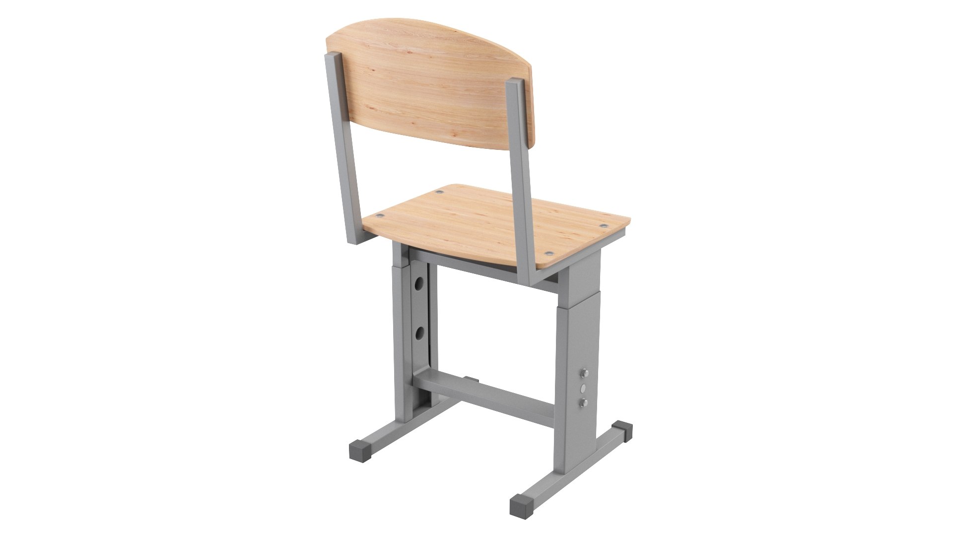 3D Model School Chair - TurboSquid 1753355