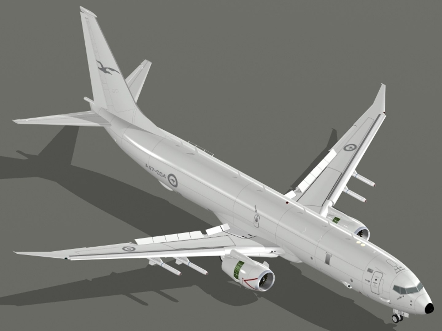 3D Model P-8A Poseidon Royal Australian Air Force - RAAF - TurboSquid ...