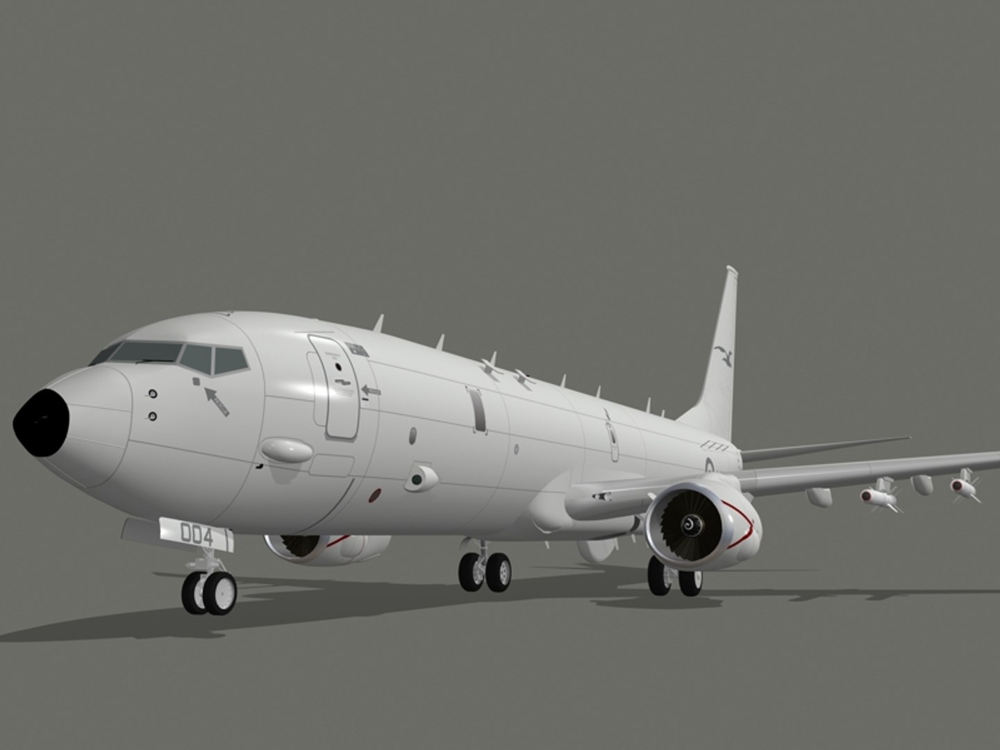 3D Model P-8A Poseidon Royal Australian Air Force - RAAF - TurboSquid ...