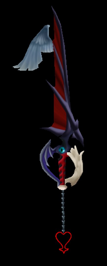 3d model of way dawn keyblade