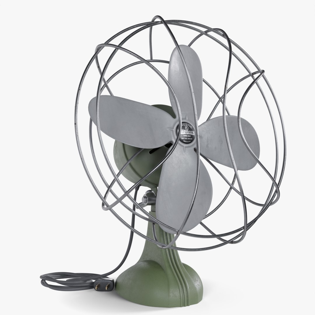 Vintage Fan 3D model - TurboSquid 2148046