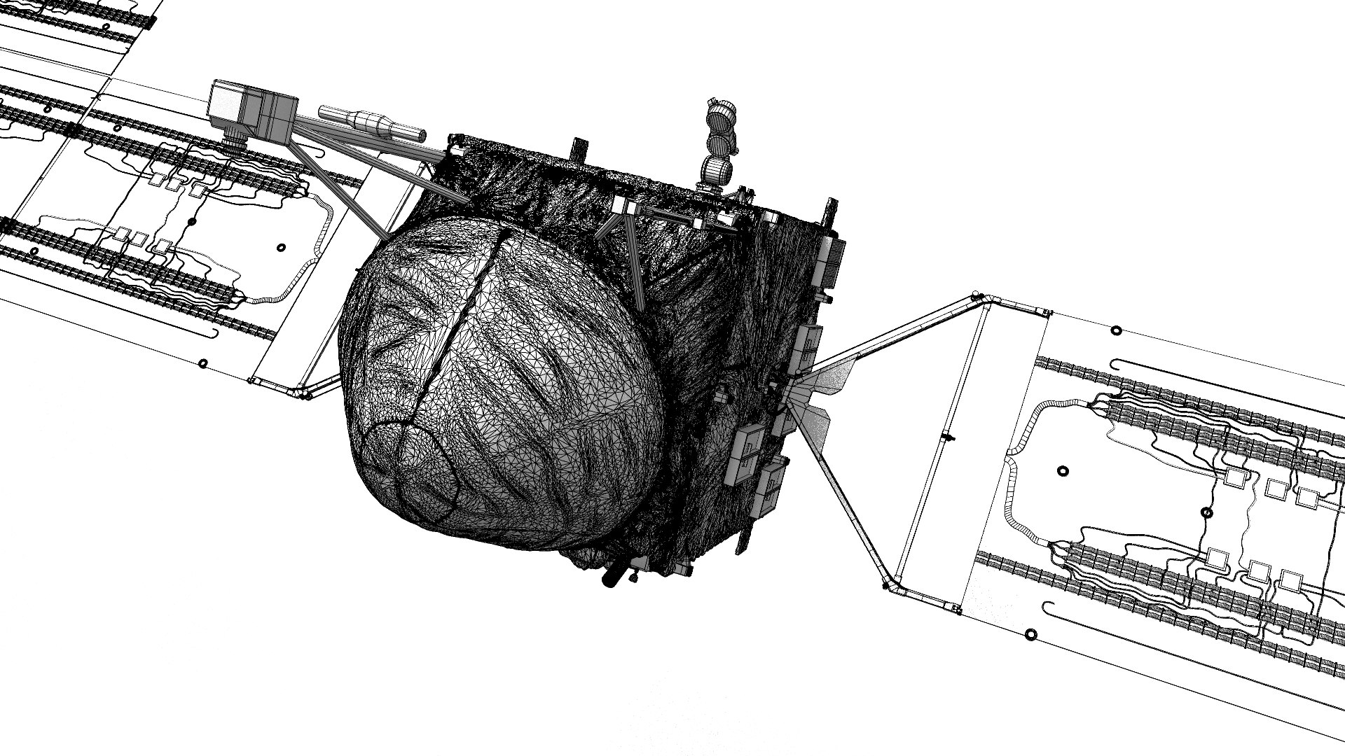 Psyche Spacecraft Model - TurboSquid 2099364