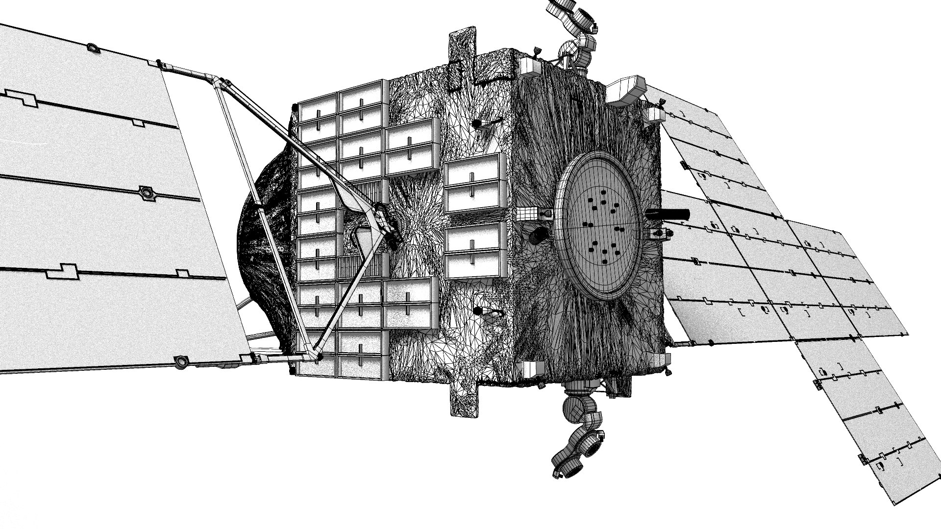 Psyche Spacecraft Model - TurboSquid 2099364