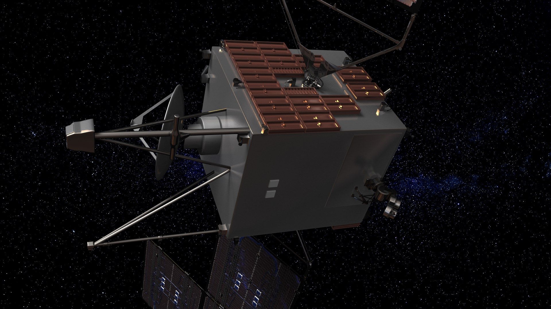 Psyche Spacecraft Model - TurboSquid 2099364