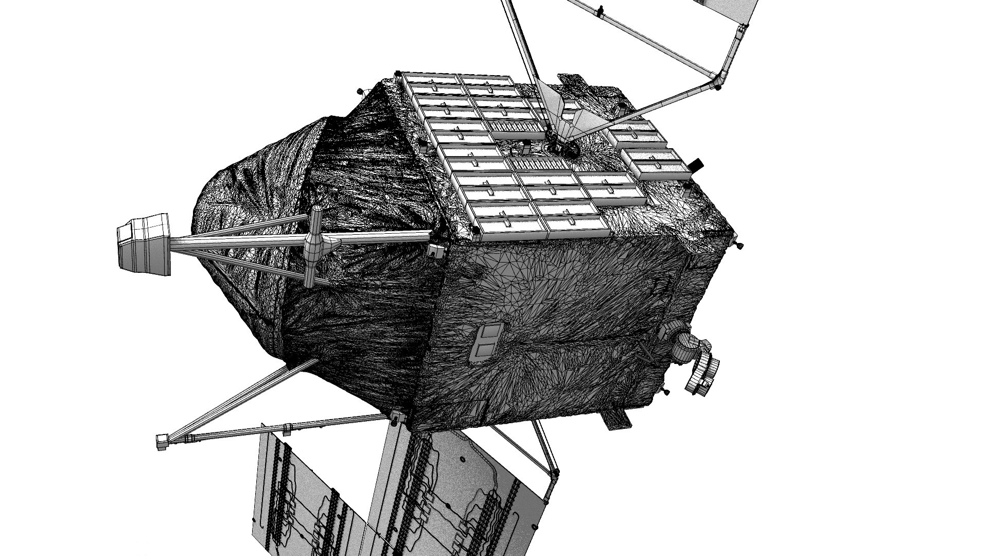 Psyche Spacecraft Model - TurboSquid 2099364