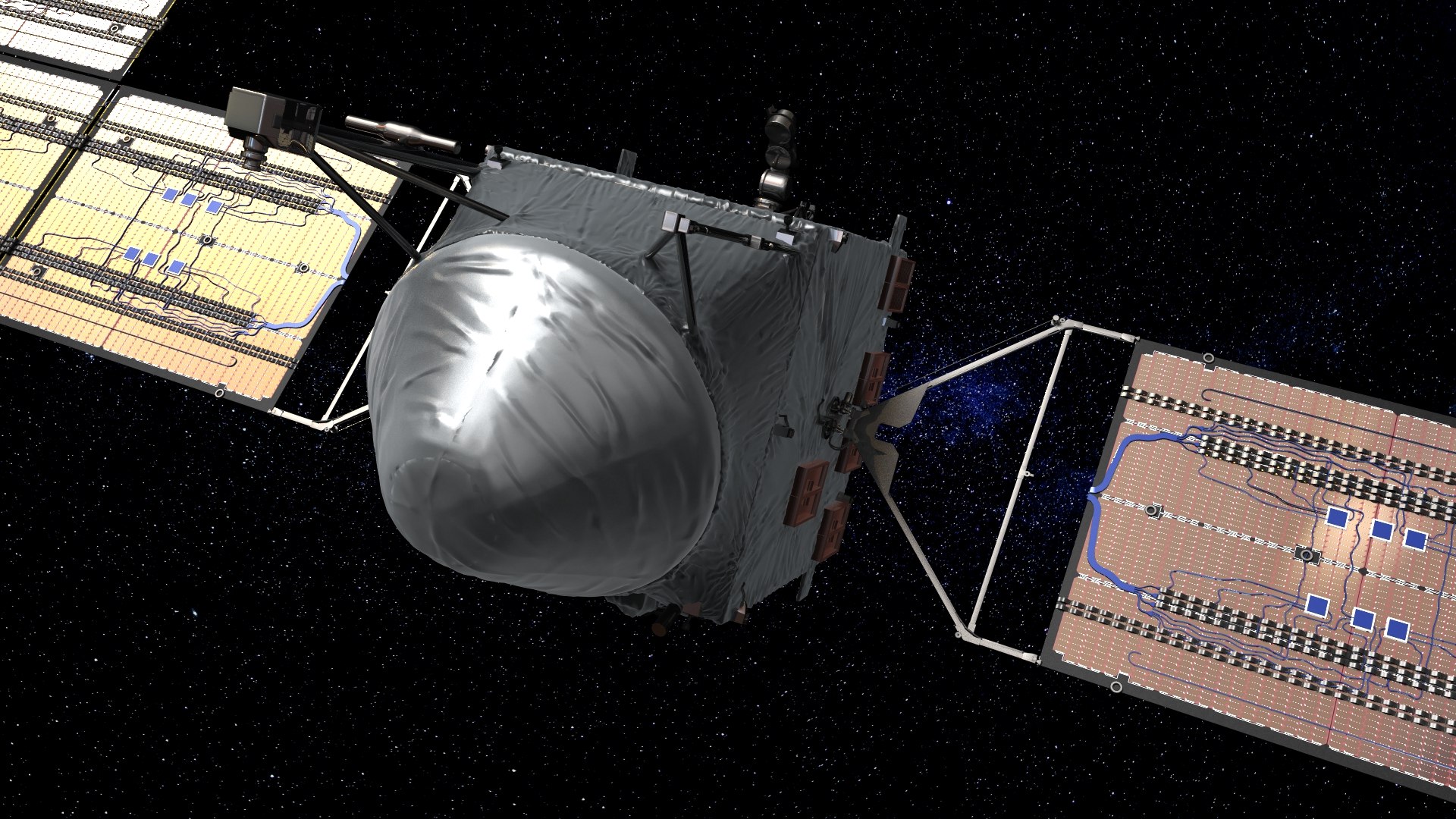 Psyche spacecraft model - TurboSquid 2099364