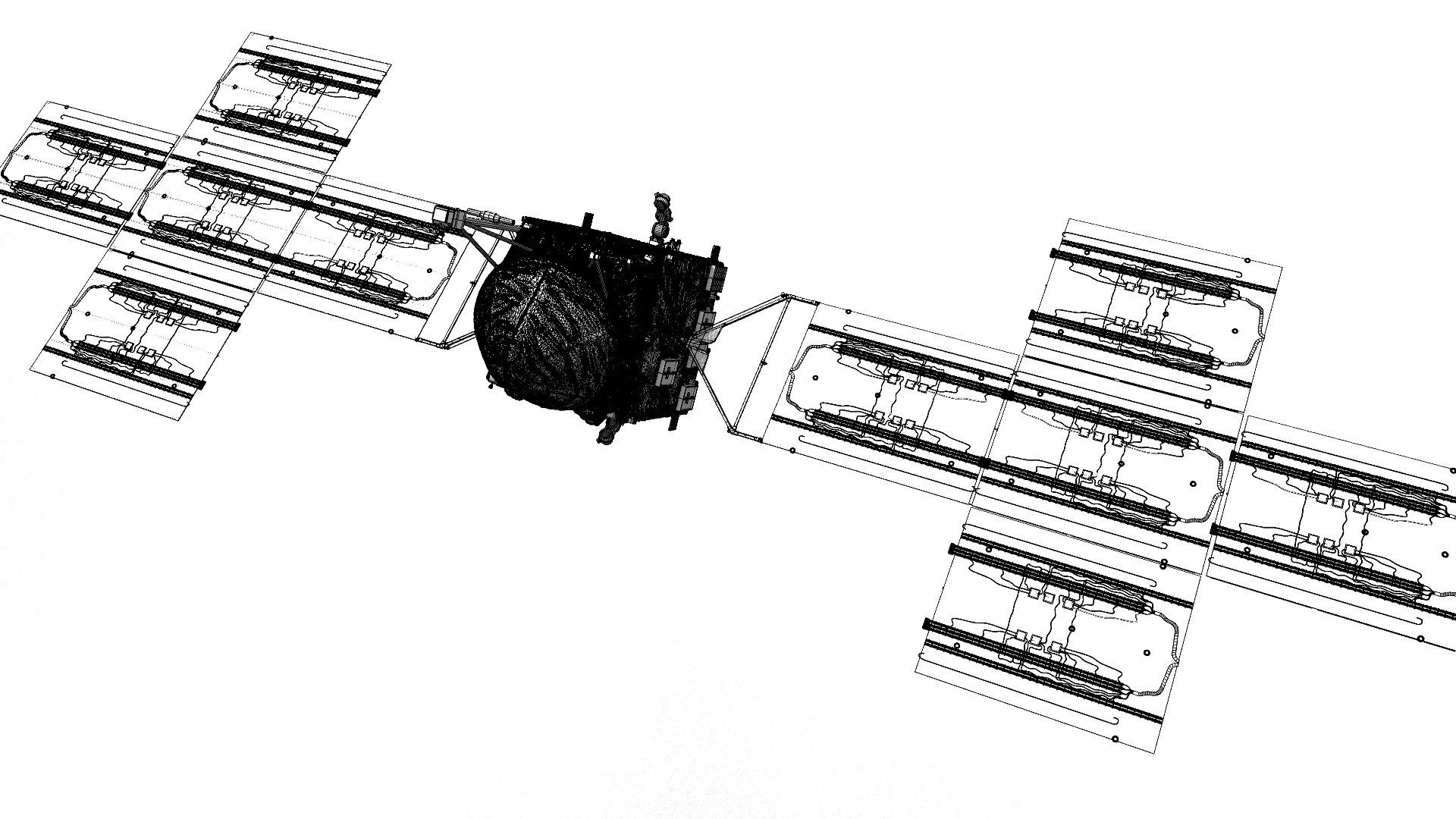 Psyche Spacecraft Model - TurboSquid 2099364