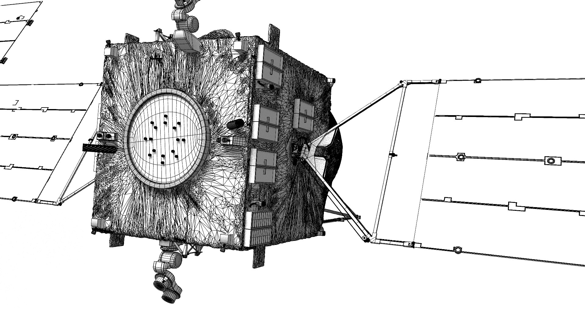 Psyche Spacecraft Model - TurboSquid 2099364