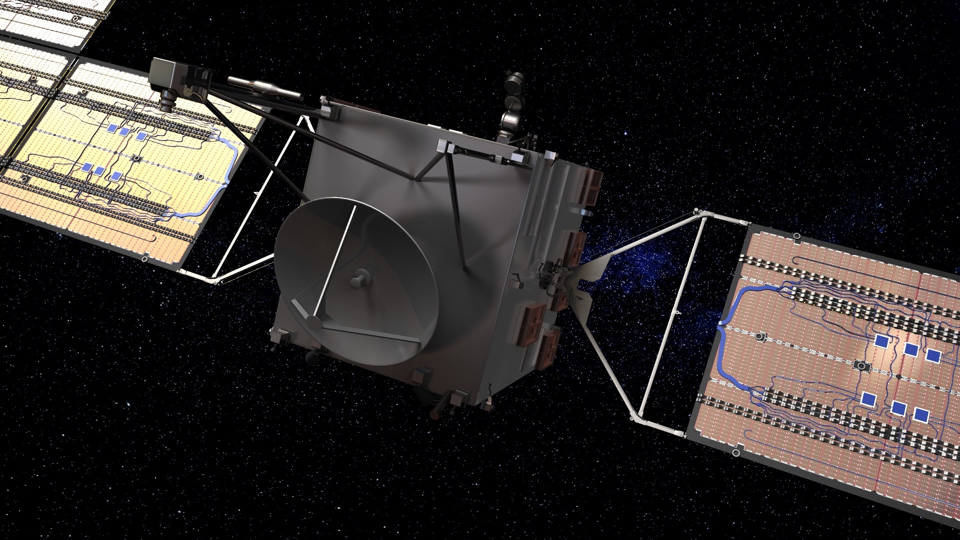 Psyche Spacecraft Model - TurboSquid 2099364