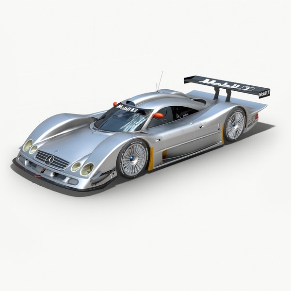 Mercedes-Benz Clk-Gtr 3D Models for Download | TurboSquid