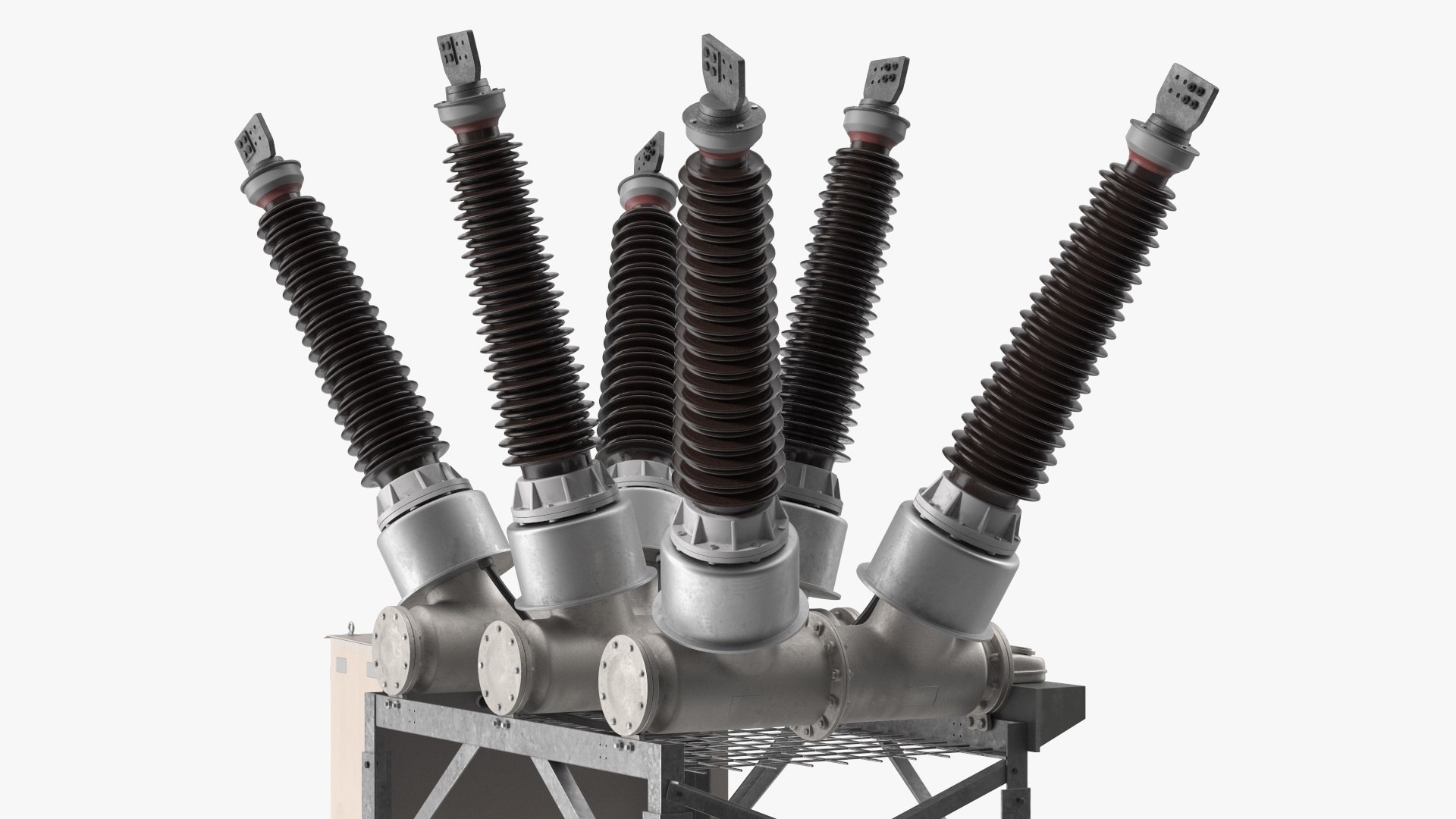 3D High Voltage Circuit Breaker Model - TurboSquid 2341230