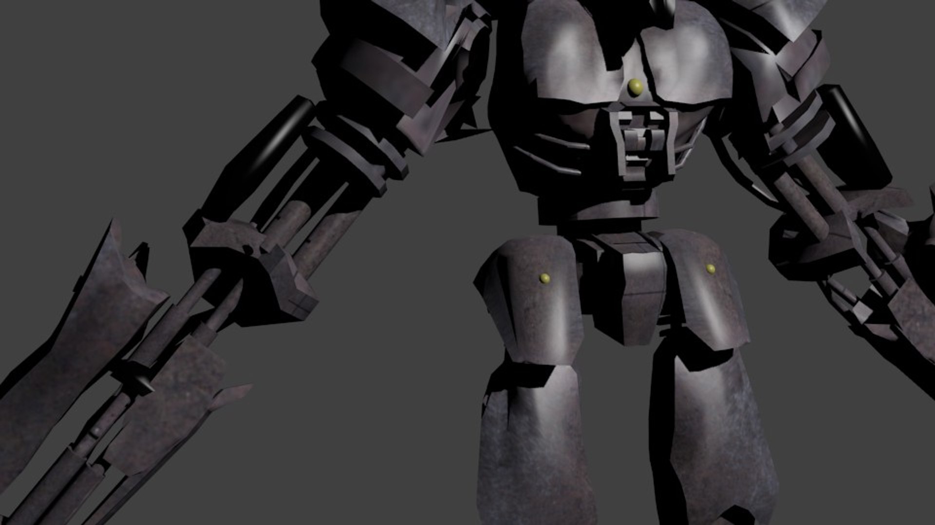 Robot Steel Stee 3D Model - TurboSquid 1151608