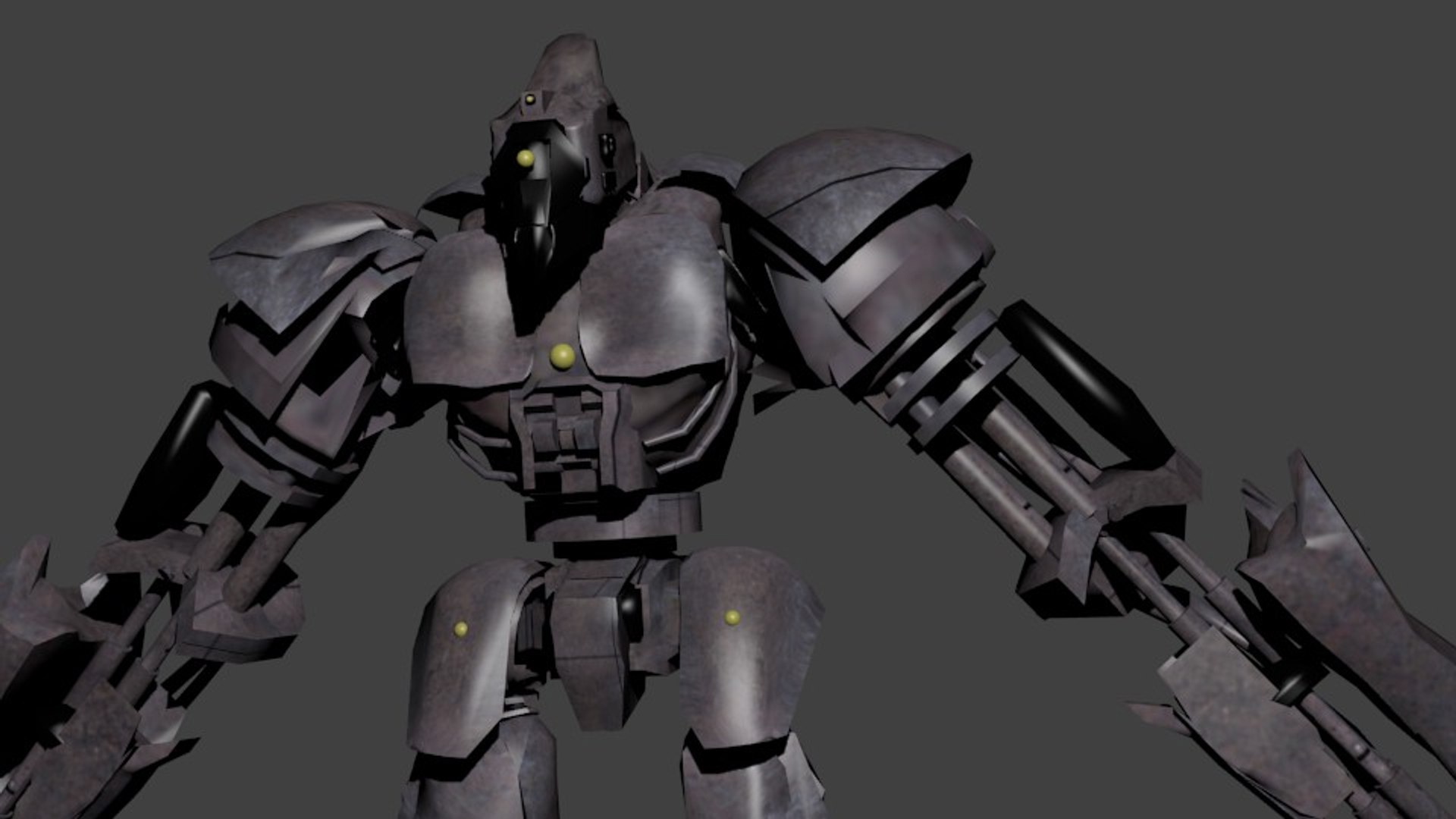 Robot Steel Stee 3D Model - TurboSquid 1151608