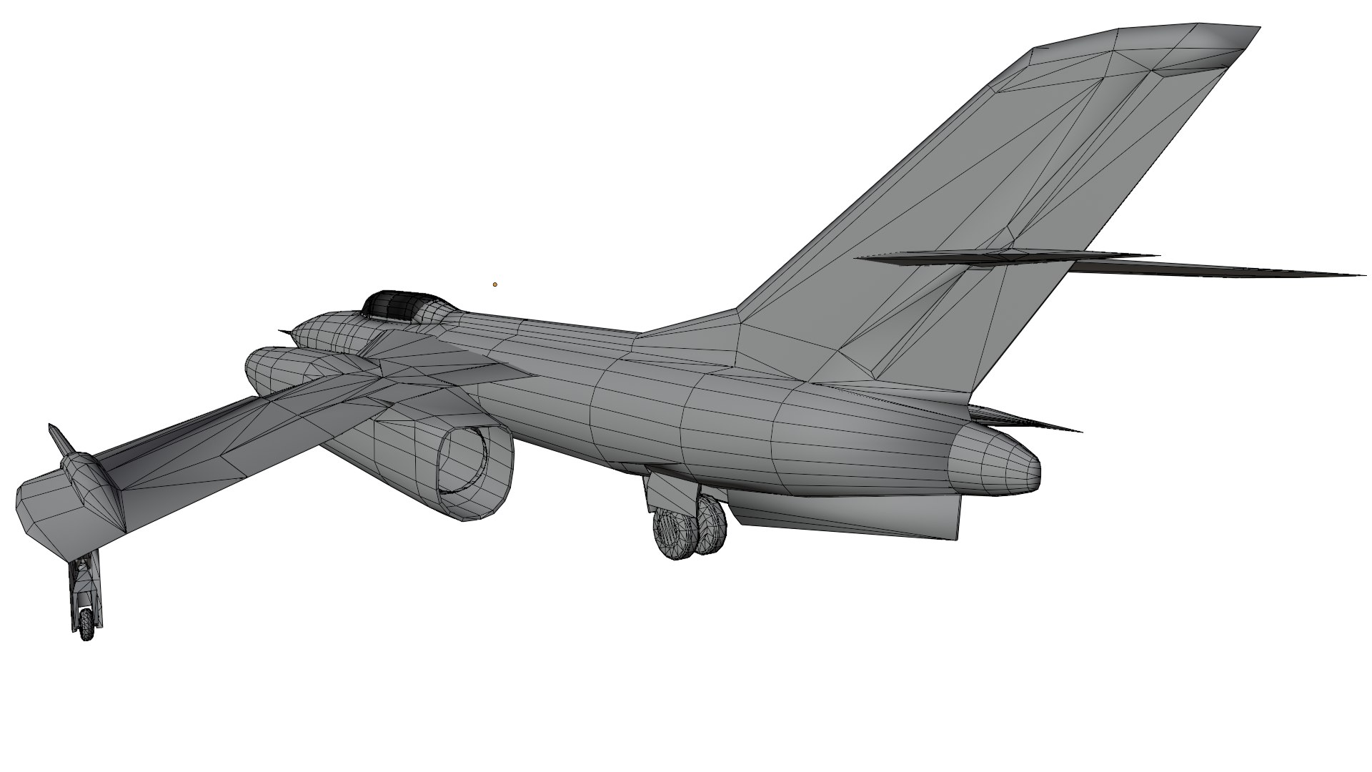 Yakovlev Yak-28 3D Model - TurboSquid 2191453