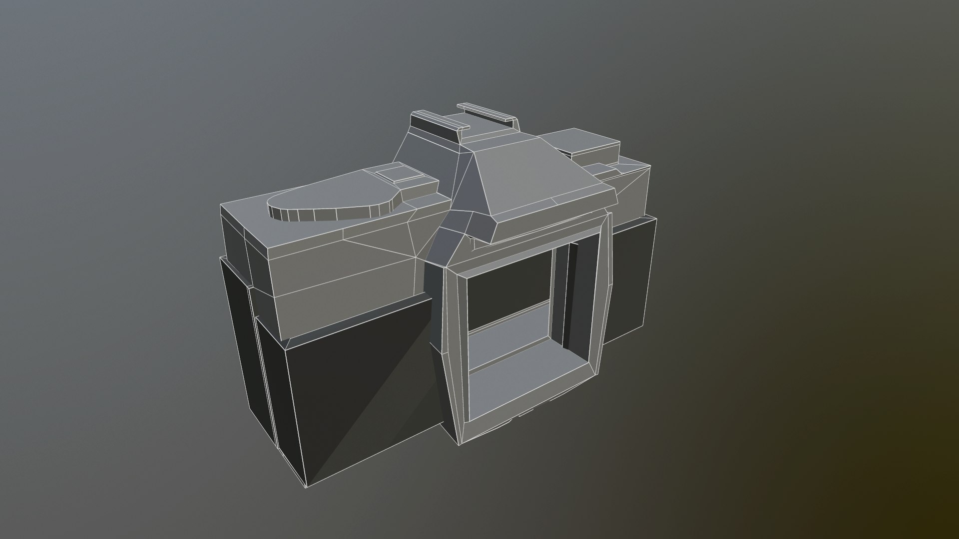 Draft old camera 3D model - TurboSquid 1208549