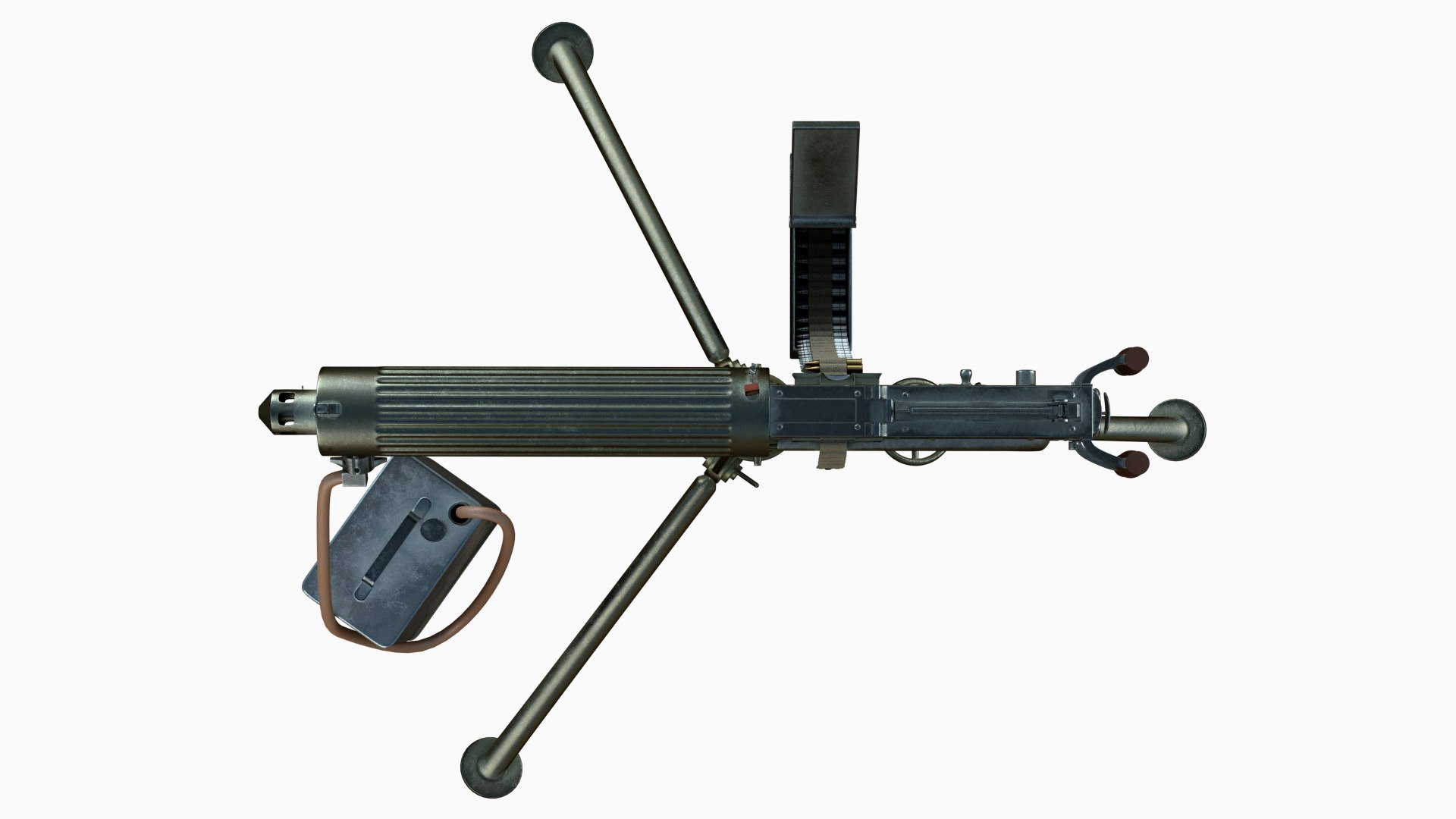 3D Machine Gun 8K PBR Textures - TurboSquid 2120895