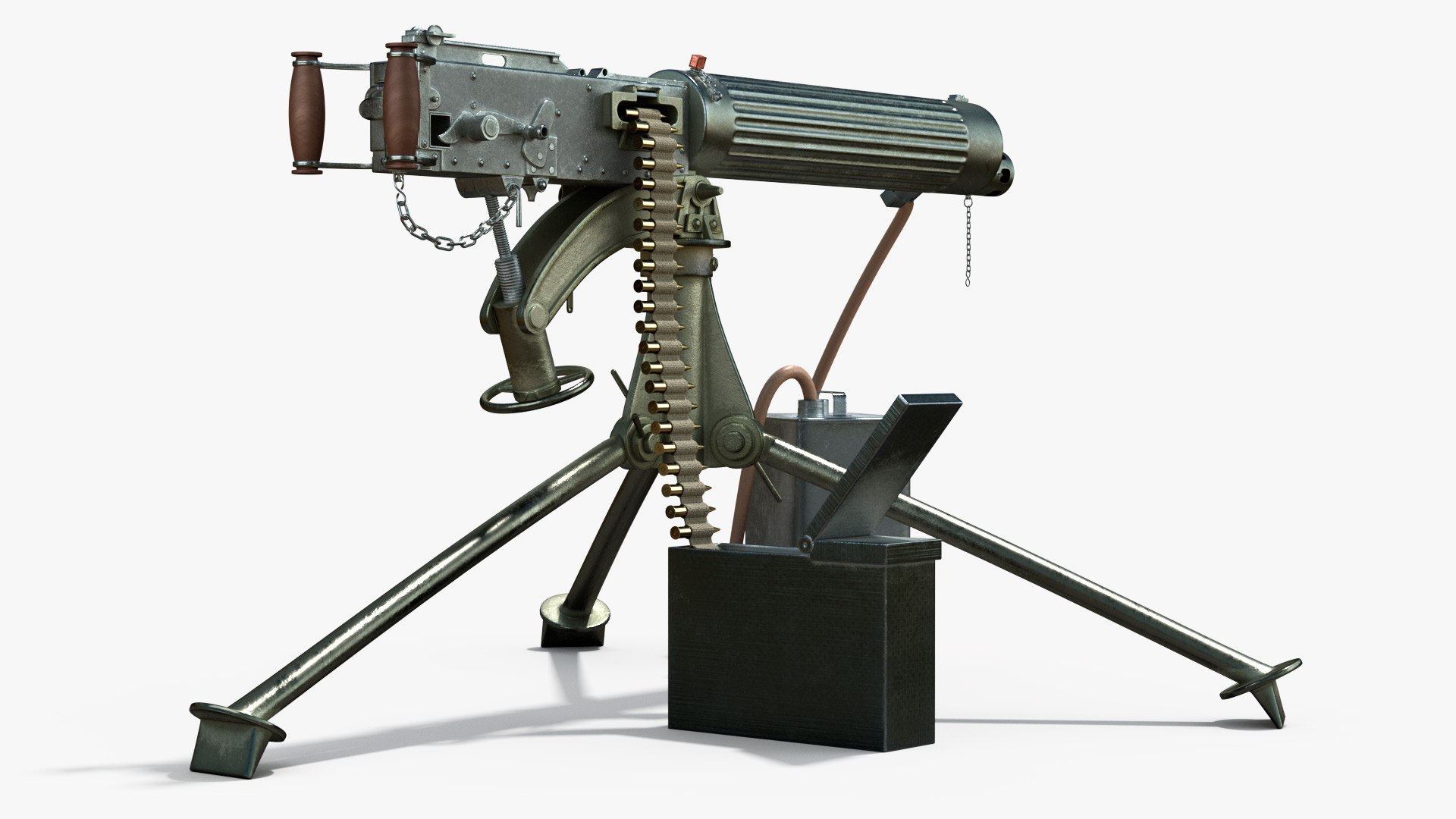 3D Machine Gun 8K PBR Textures - TurboSquid 2120895