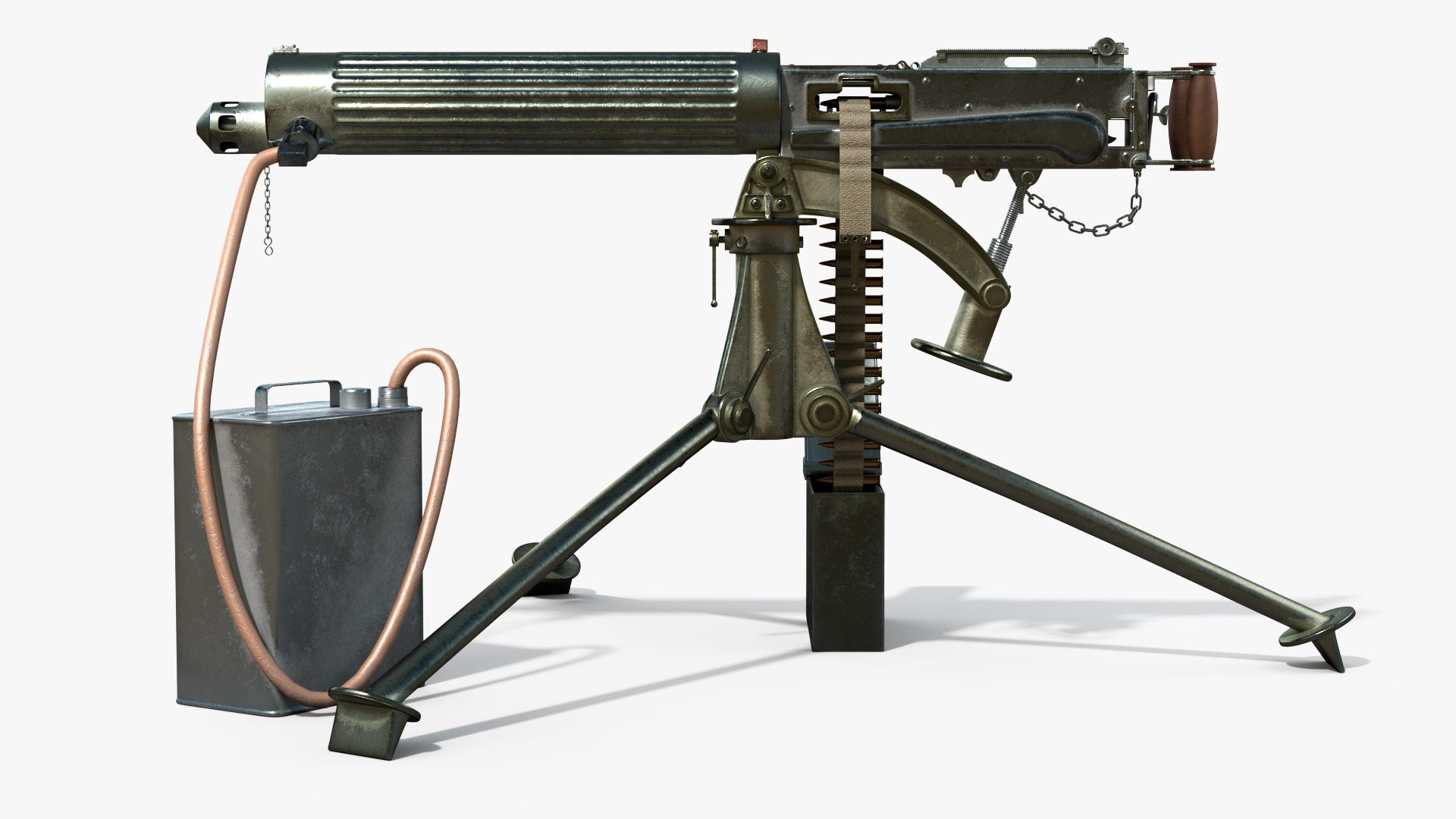 3D Machine Gun 8K PBR Textures - TurboSquid 2120895