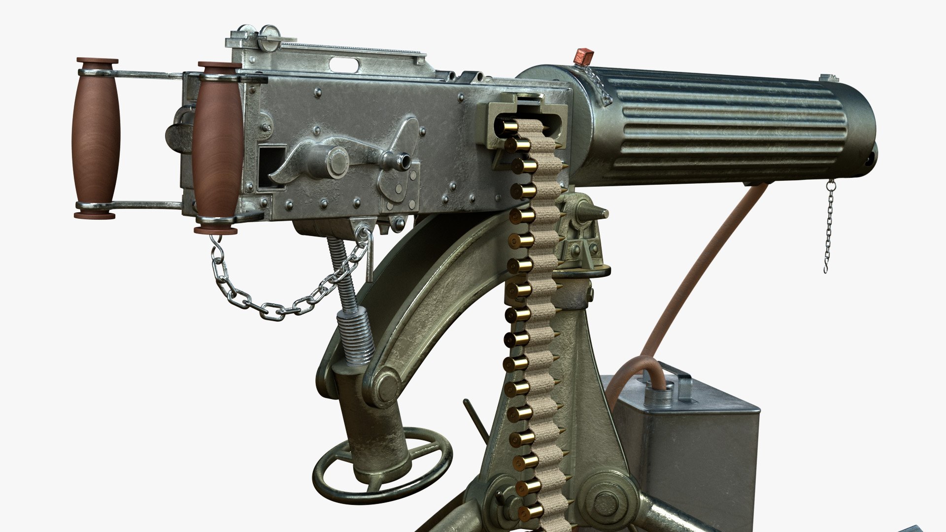 3D Machine Gun 8K PBR Textures - TurboSquid 2120895