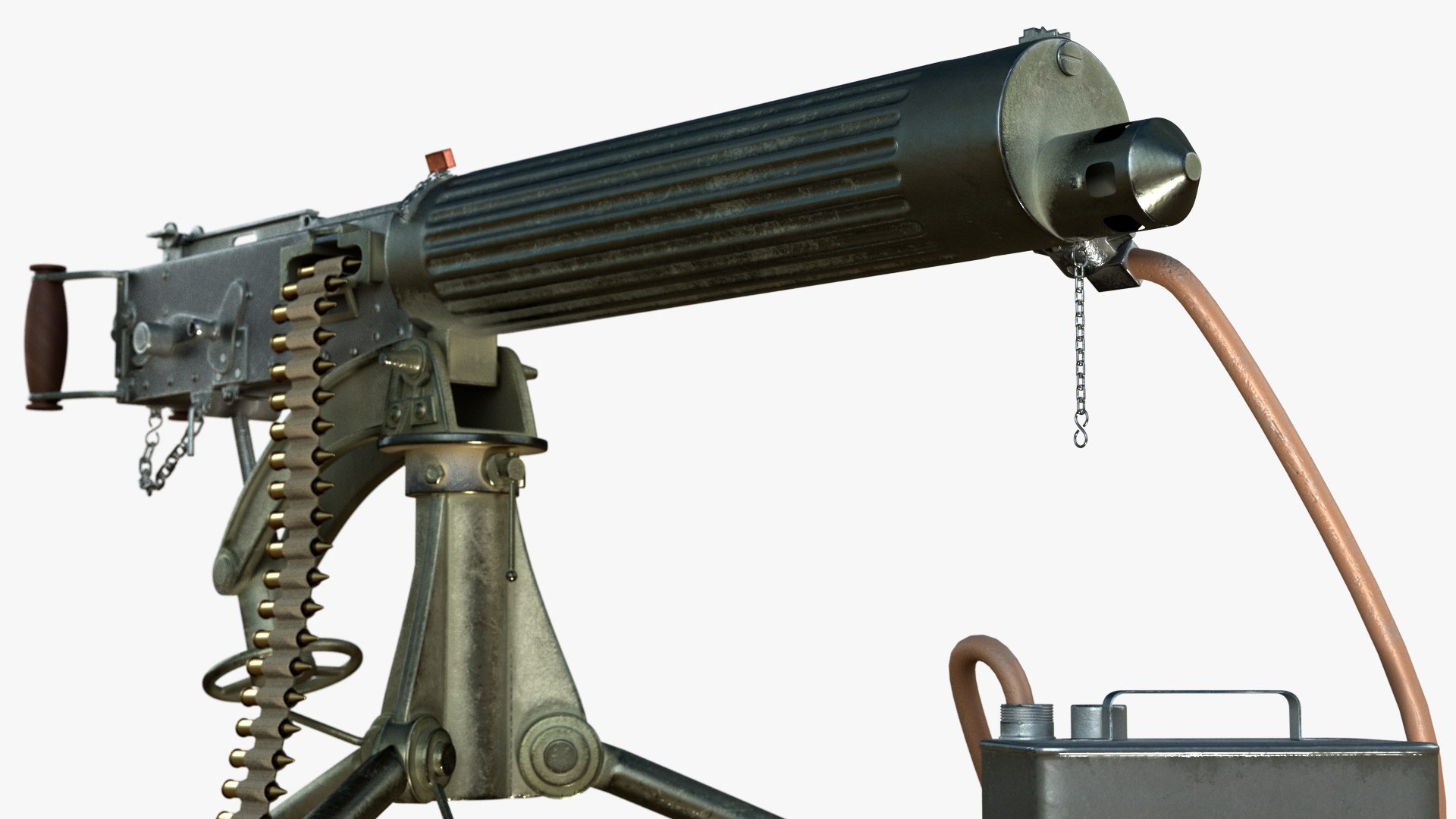 3D Machine Gun 8K PBR Textures - TurboSquid 2120895