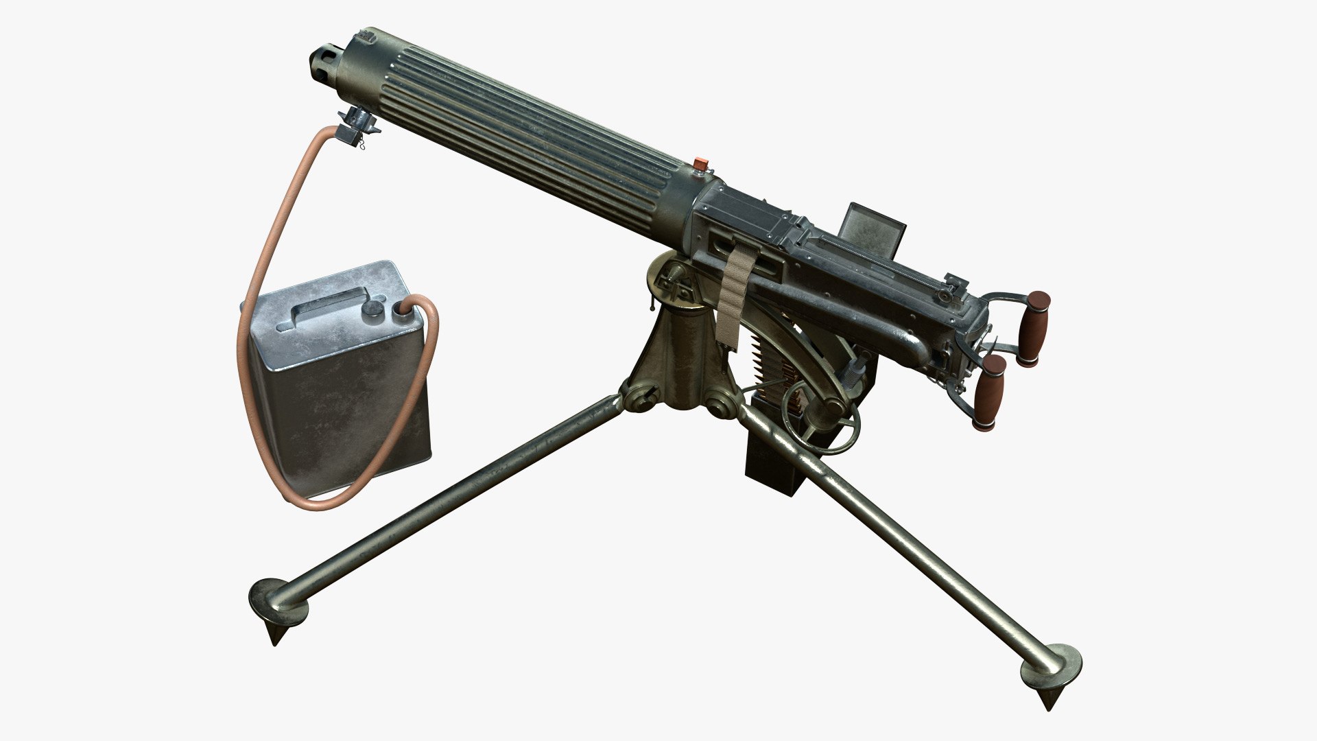 3D Machine Gun 8K PBR Textures - TurboSquid 2120895