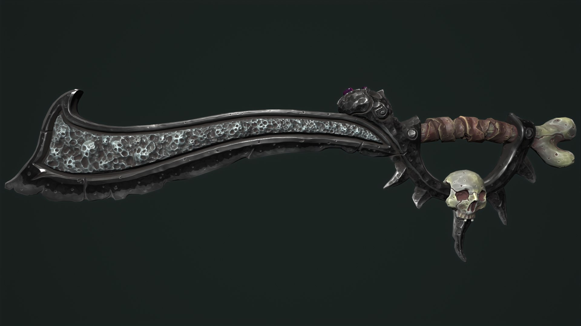 Undead Sword 3D Model - TurboSquid 1944859